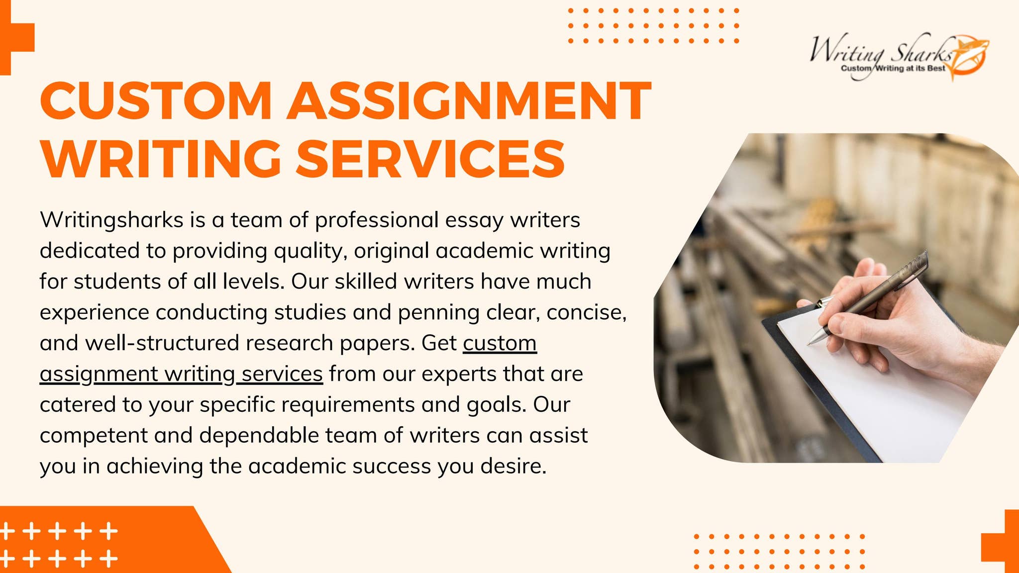 Get Custom Assignment Writing Services at WritingSharks by Writing Sharks - Issuu