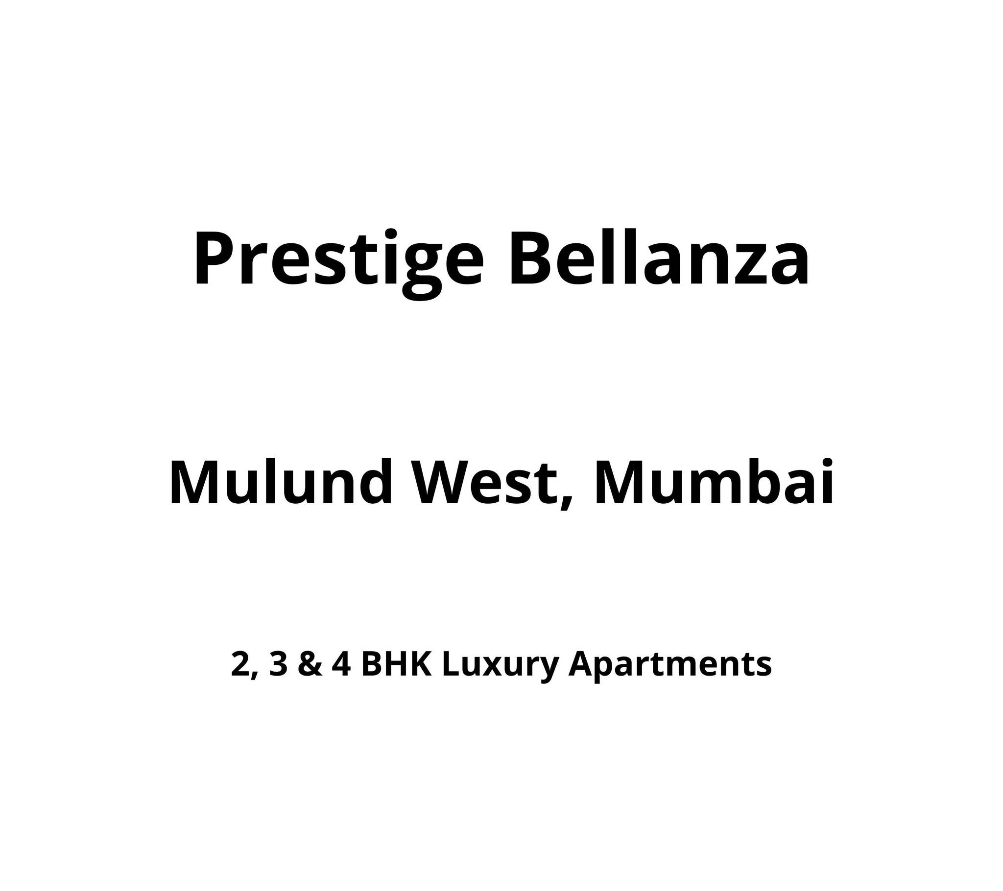 Prestige Bellanza Mulund West Mumbai | E-Brochure by Oberoi Realty - Issuu