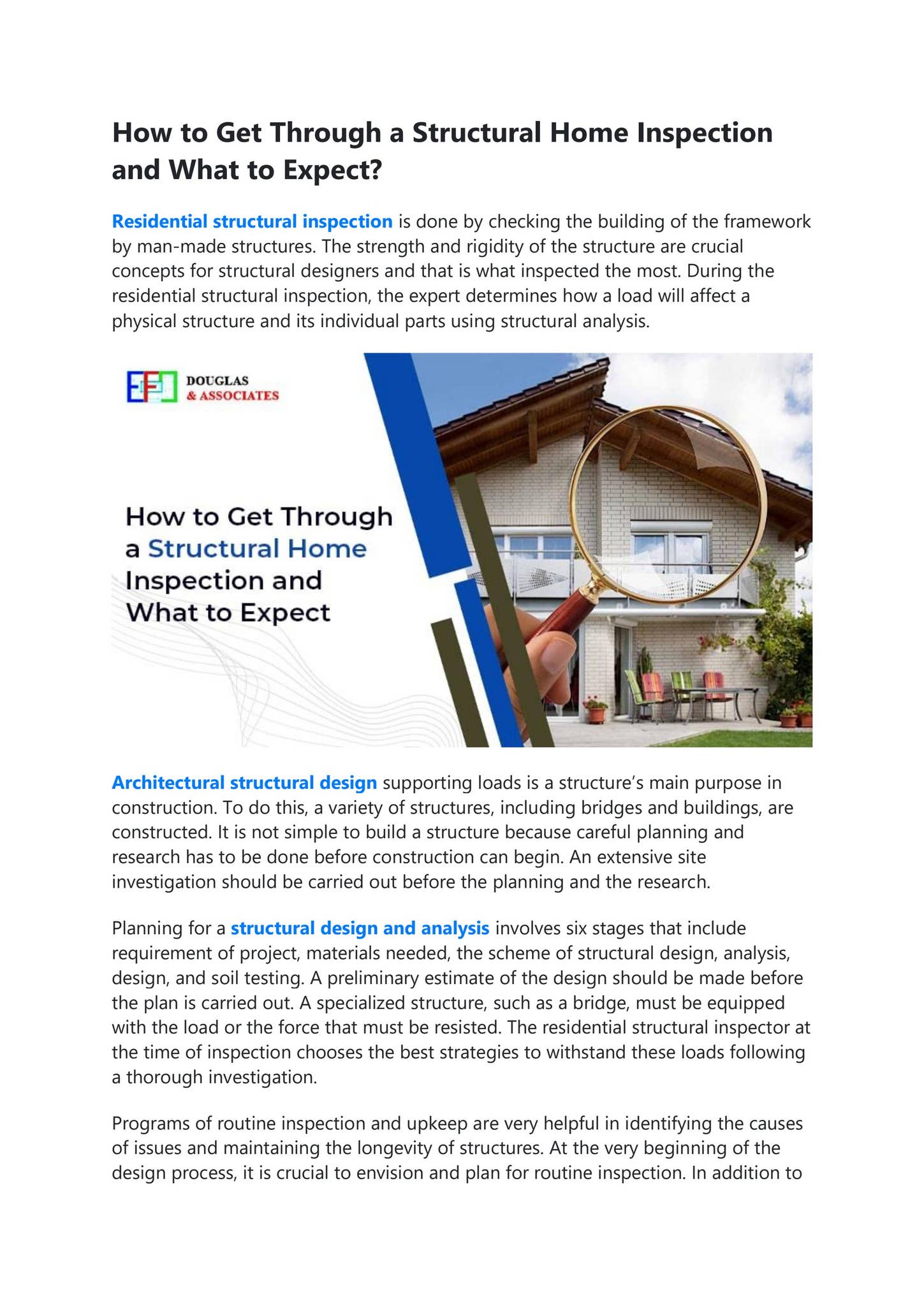 How to Get Through a Structural Home Inspection and What to Expect? by ...