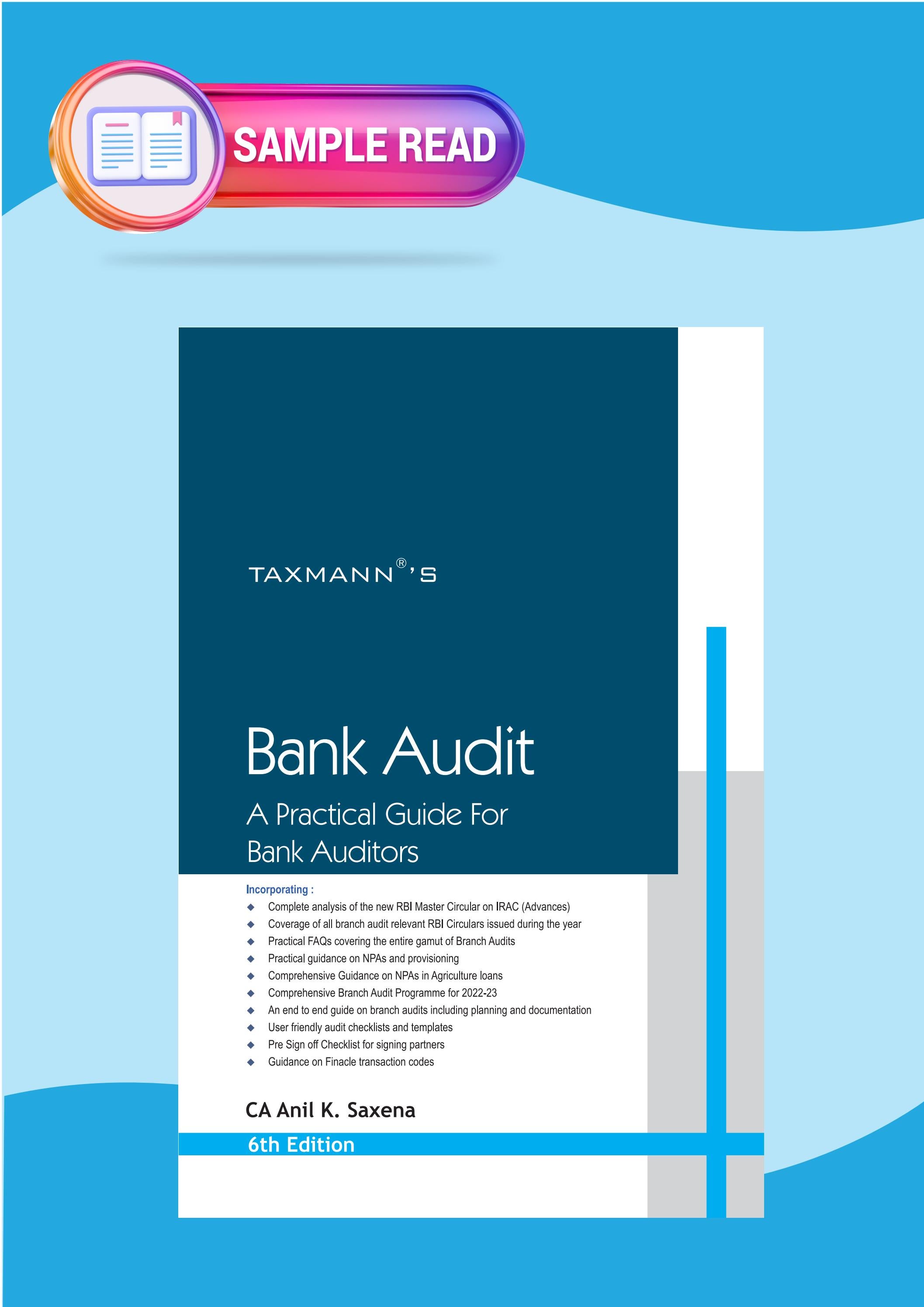 Taxmann's Bank Audit | A Practical Guide for Bank Auditors by Taxmann - Issuu