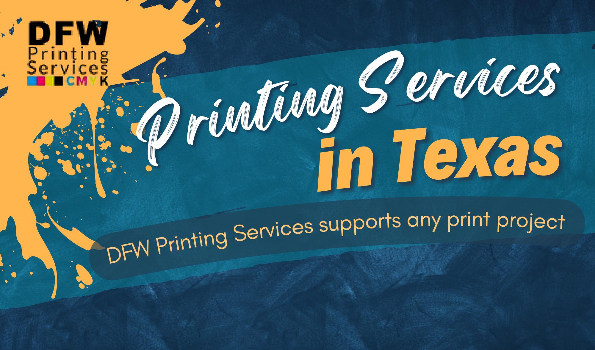 Printing Services in TX | DFW Printing Services by dfwprinting1 - Issuu