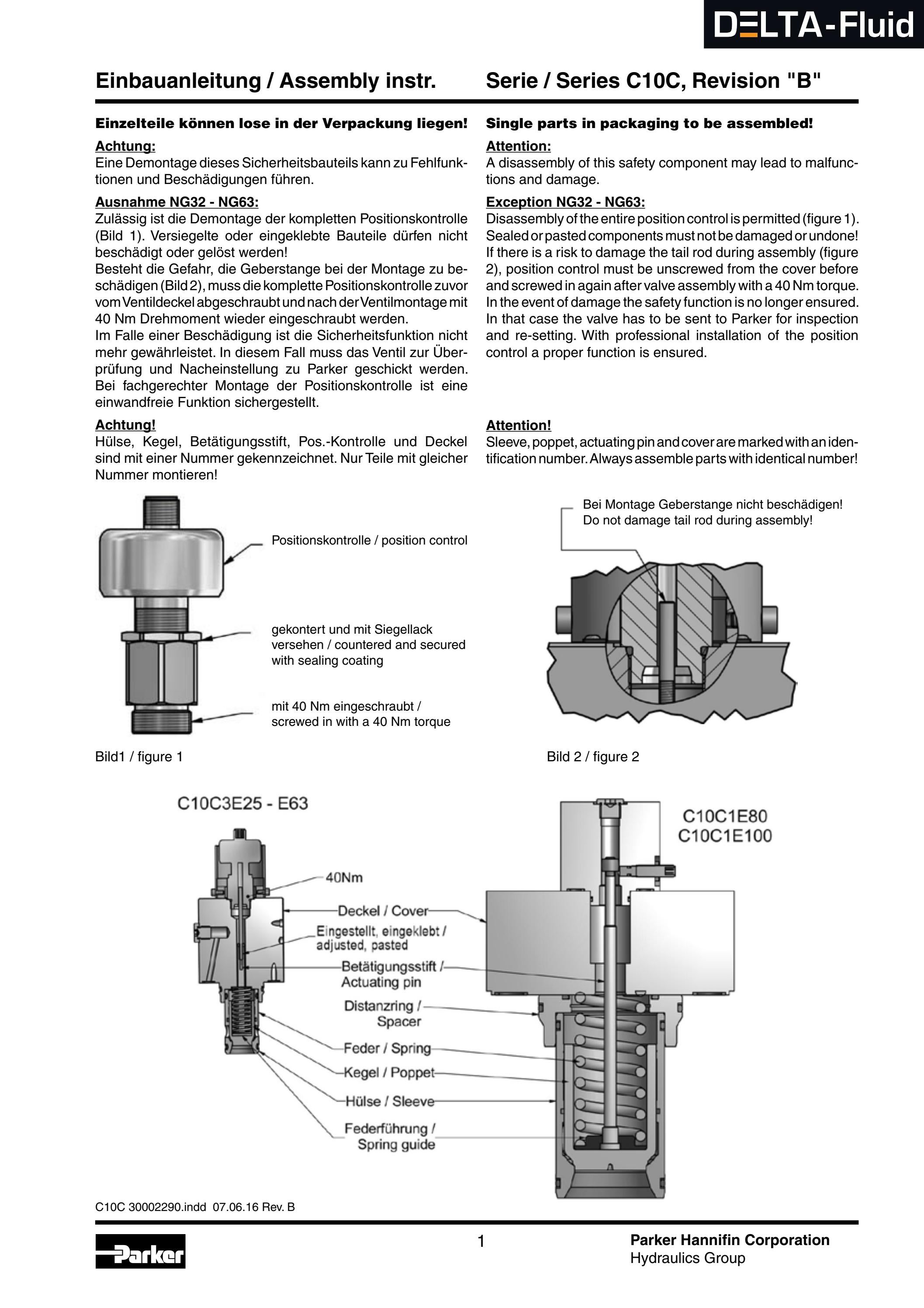Einbauanleitung Serie C10C by deltafluid - Issuu