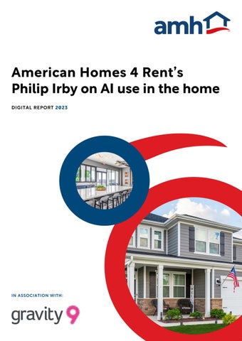 American Homes 4 Rent’s Philip Irby on AI use in the home - Issuu