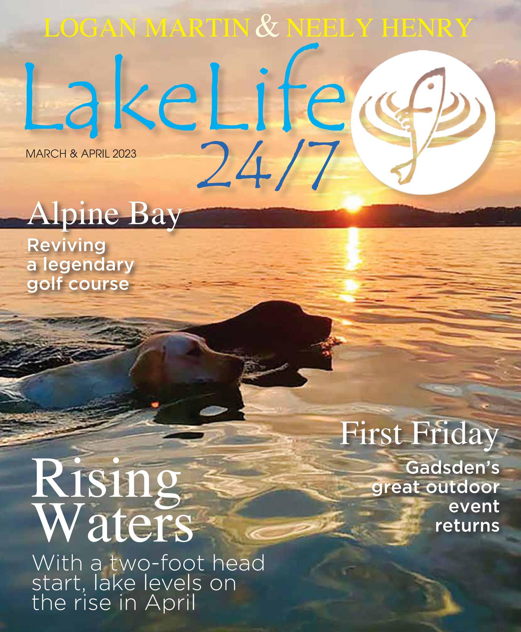 Logan Martin Neely Henry Lakelife 247 Magazine March and April 2023 by ...