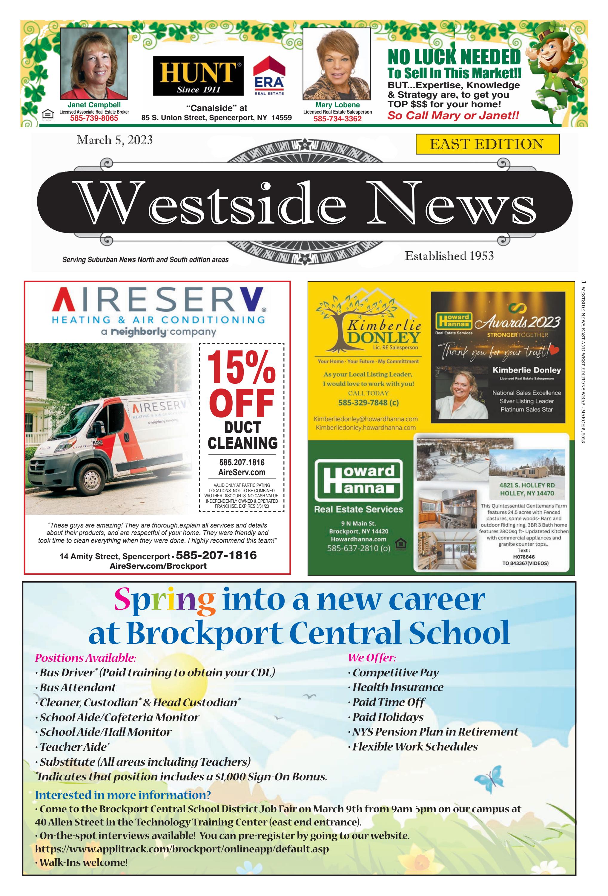 Westside News EAST Edition – March 5, 2023 by Westside News Inc. - Issuu