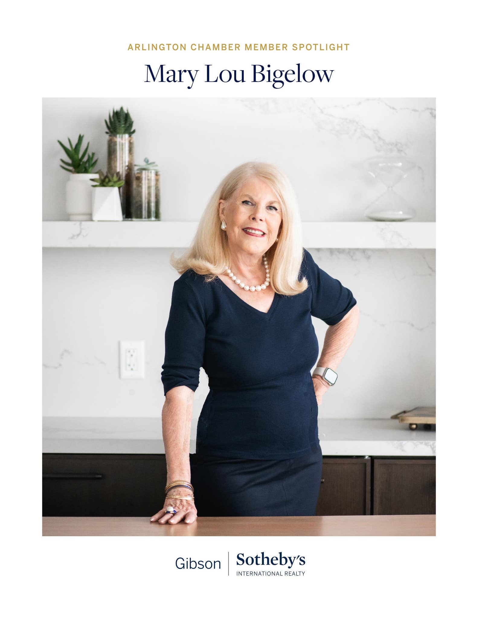 Arlington Chamber Member Spotlight: Mary Lou Bigelow by Gibson Sotheby ...