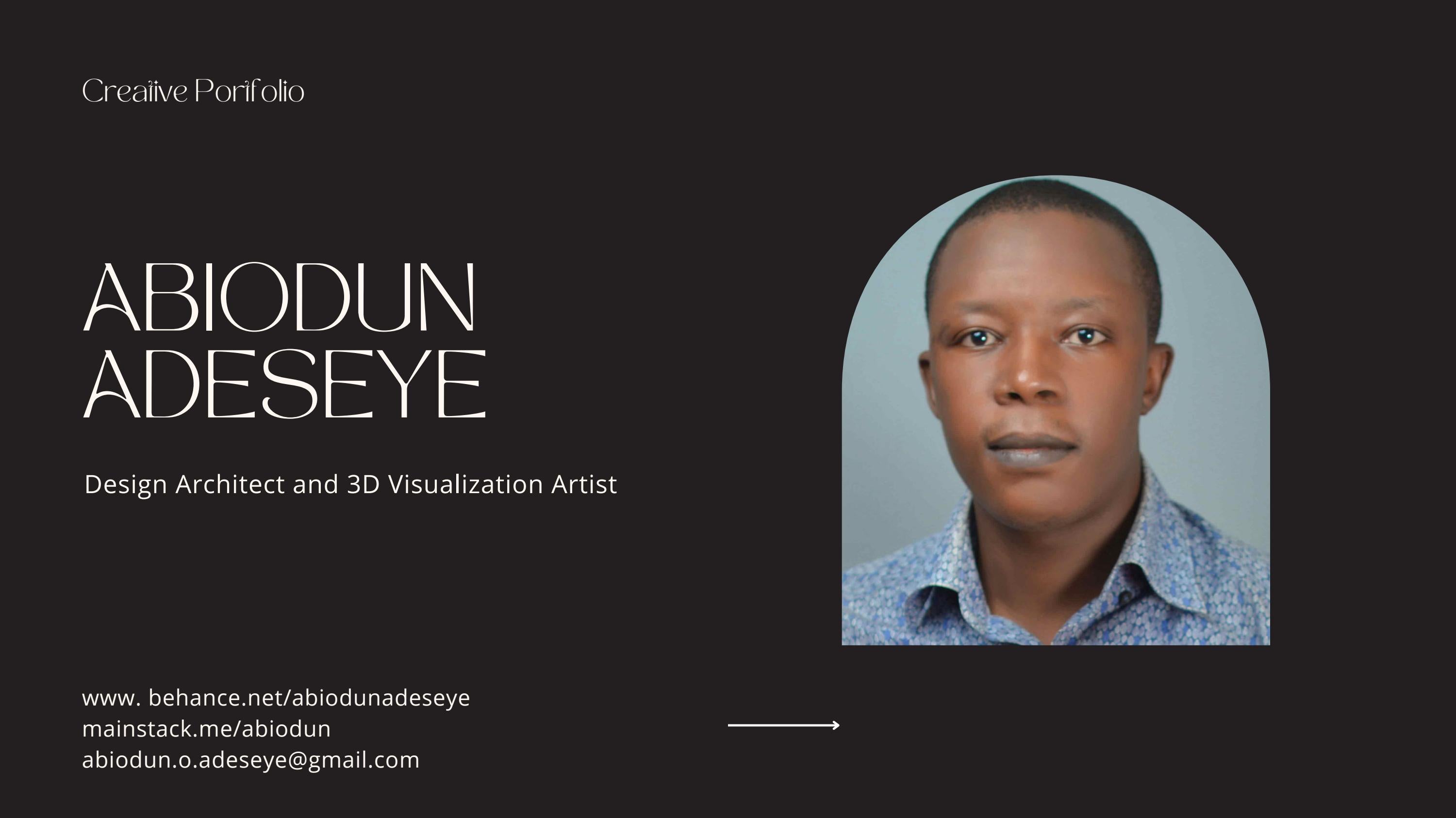Abiodun Adeseye: Creative Portfolio by abiodunadeseye - Issuu