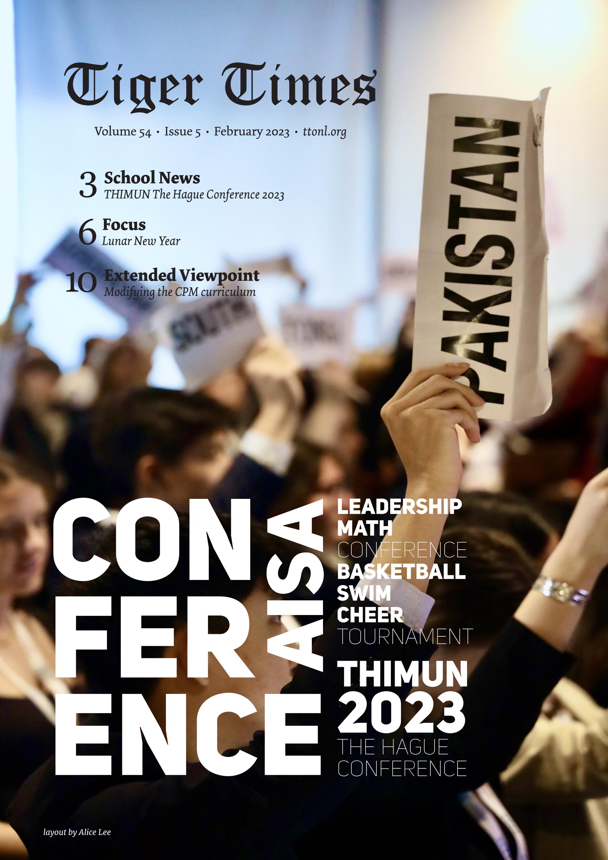 Tiger Times Volume 54 Issue 5 by SIS Tiger Times - Issuu