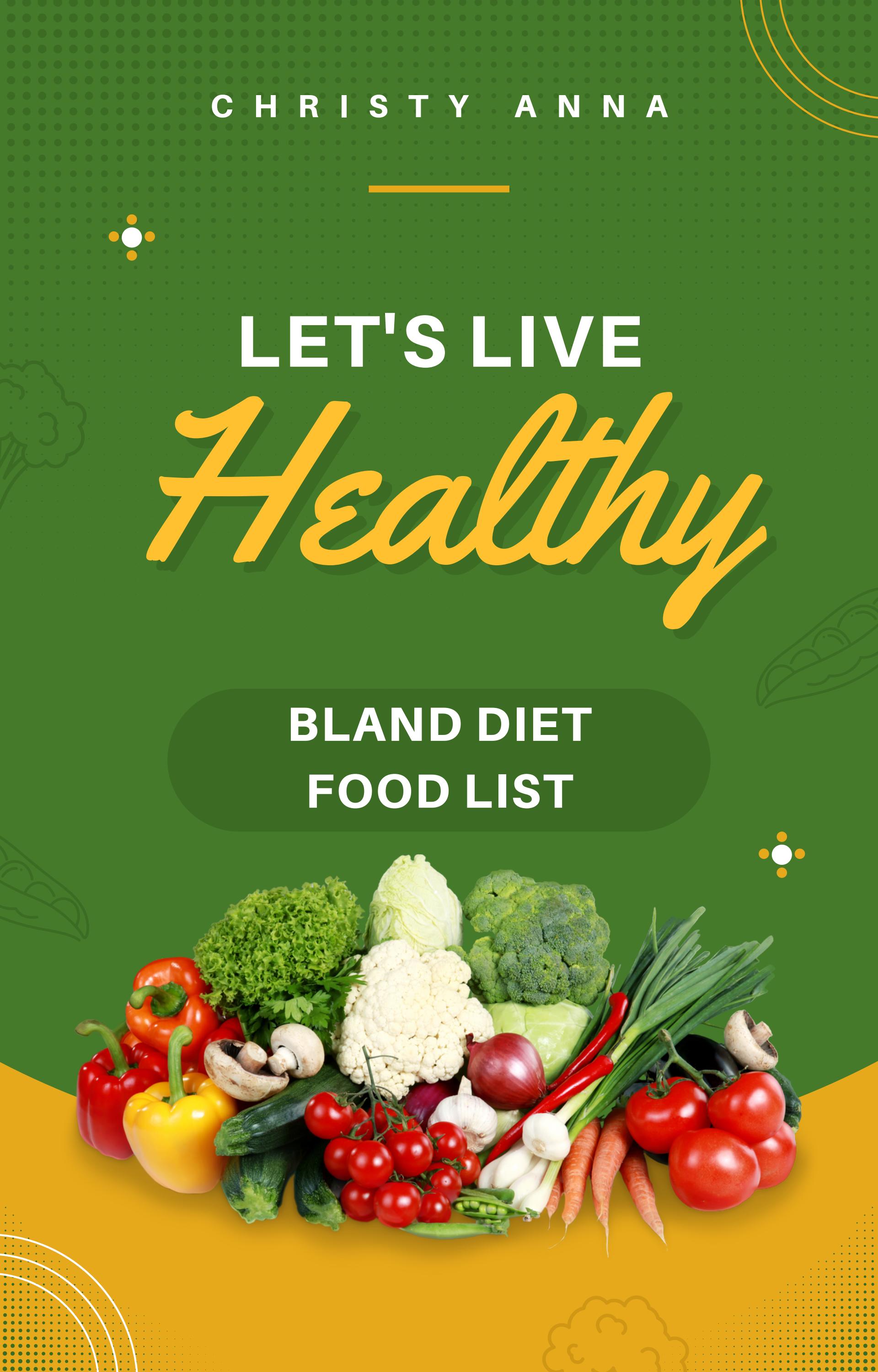 Printable Bland Diet Food List Pdf Download By Everyday Books Issuu