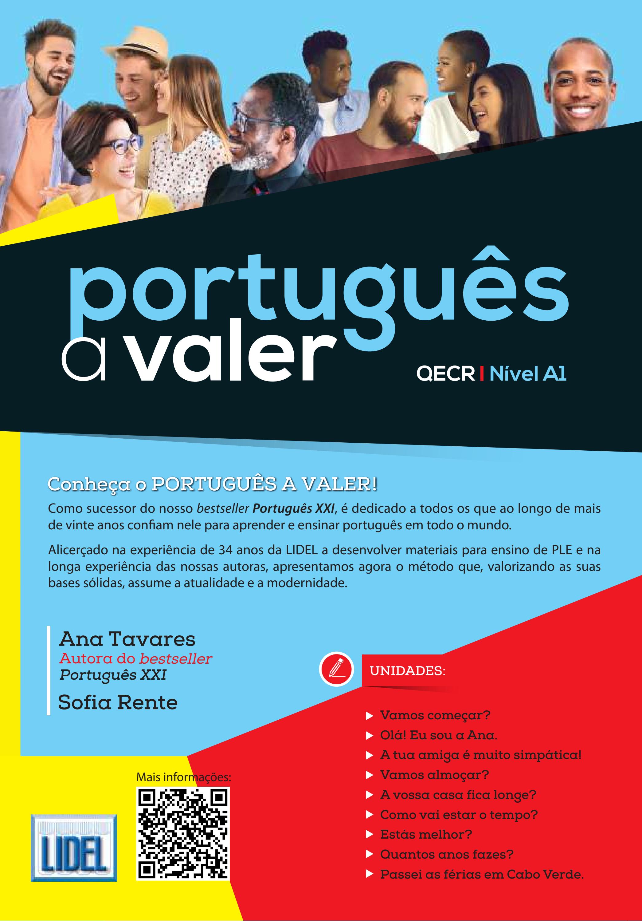 Português a Valer - nível A1 (apresentação) by Grupo Lidel - Issuu