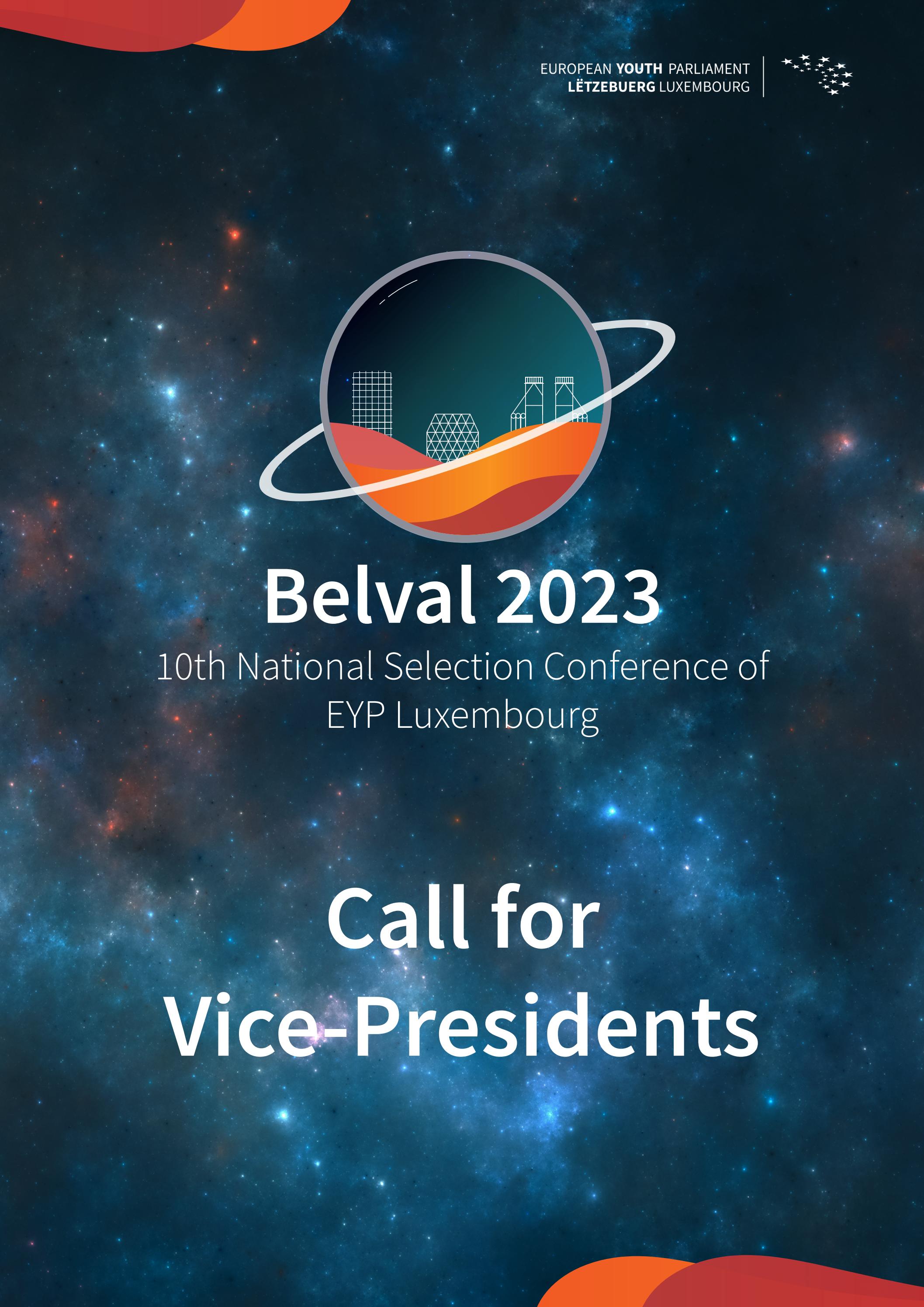 Belval 2023 - Call for Vice-Presidents by EYP Luxembourg - Issuu