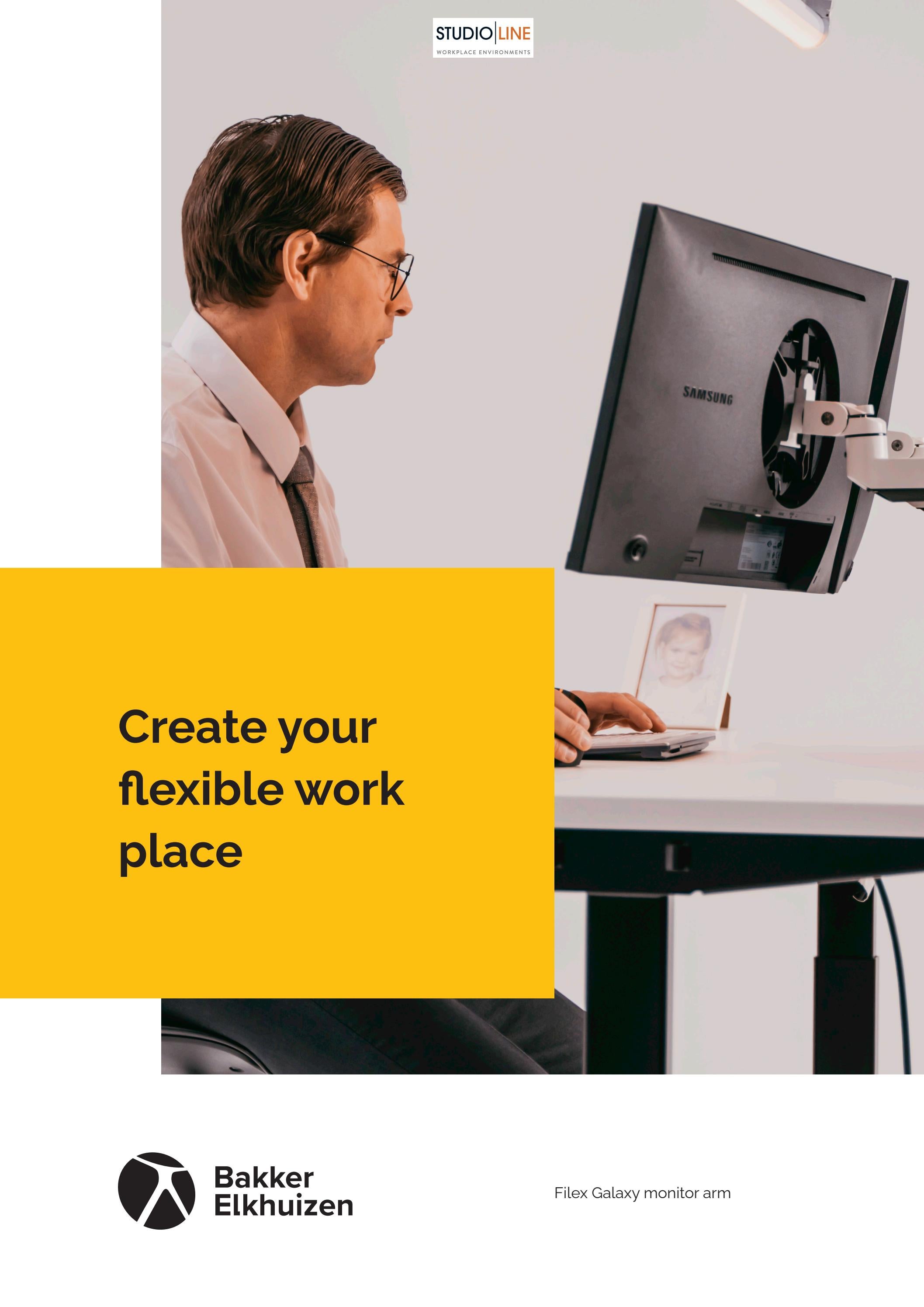 Filex Galaxy Modular Monitor Arm System by StudioLine Workplace ...