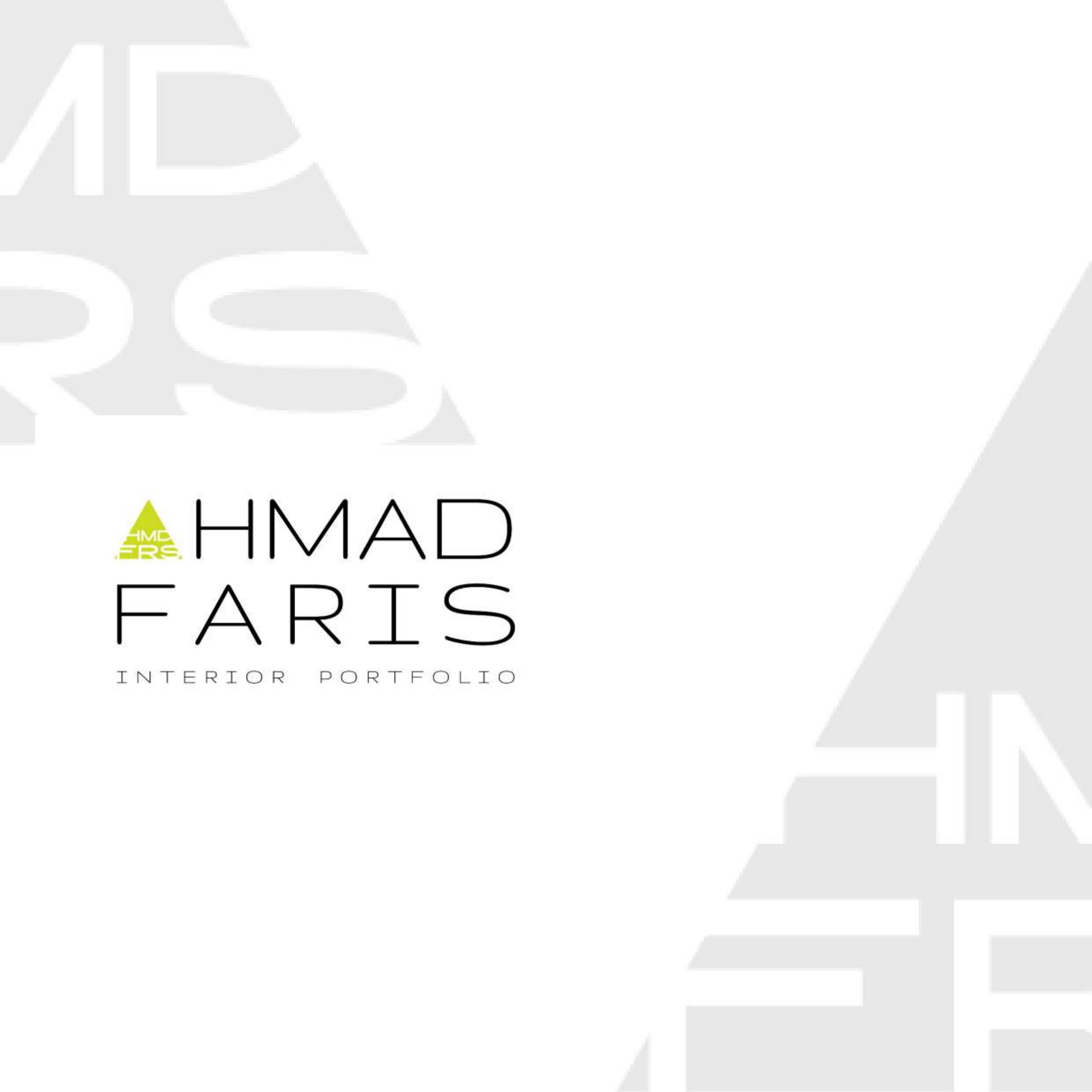 Ahmad Faris Interior Portfolio by hmdfaris - Issuu