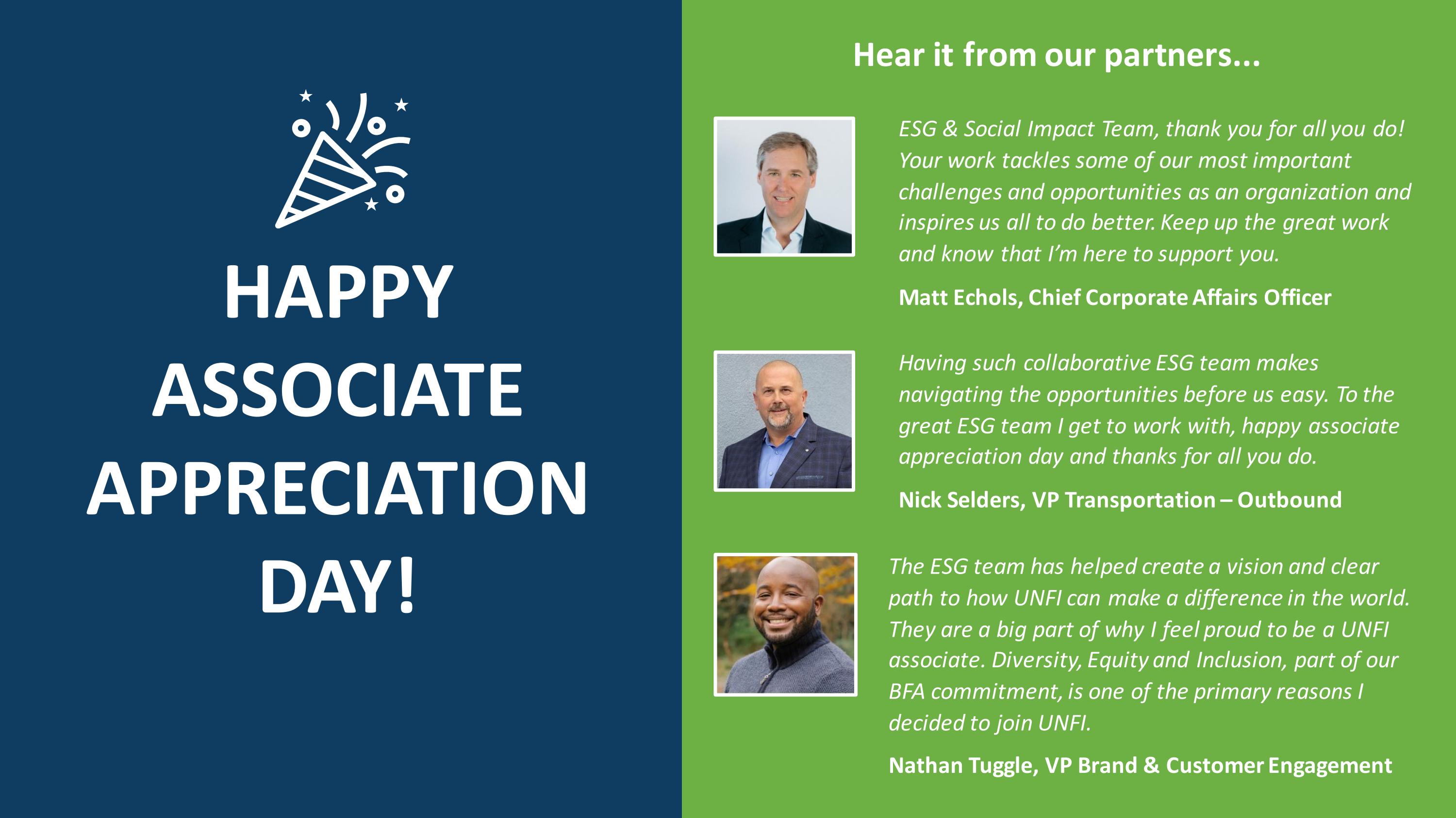 Associate Appreciation Day by UNFI Better for All - Issuu