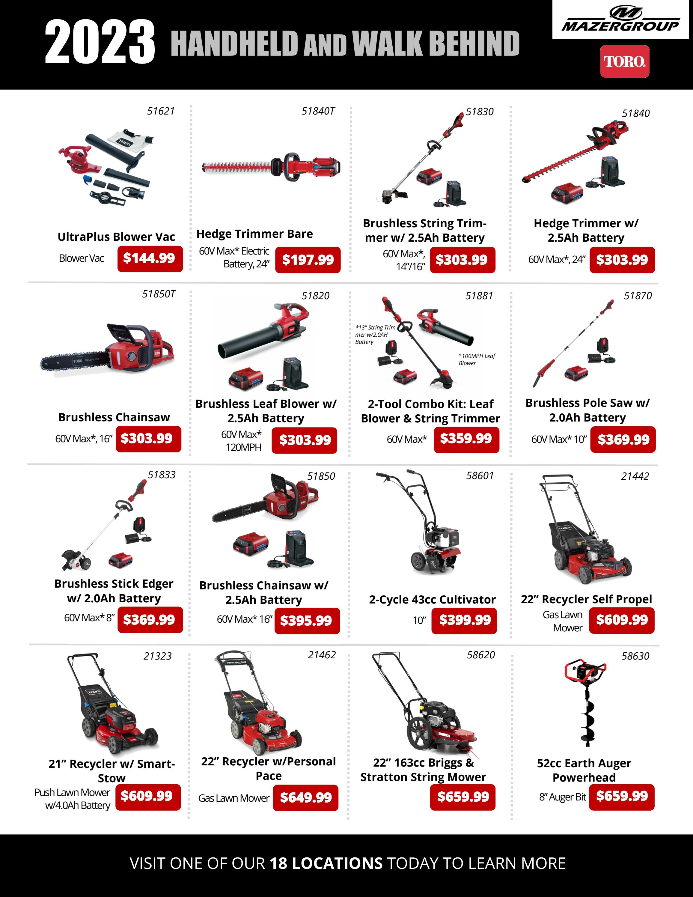 Toro Flyer by Mazergroup - Issuu