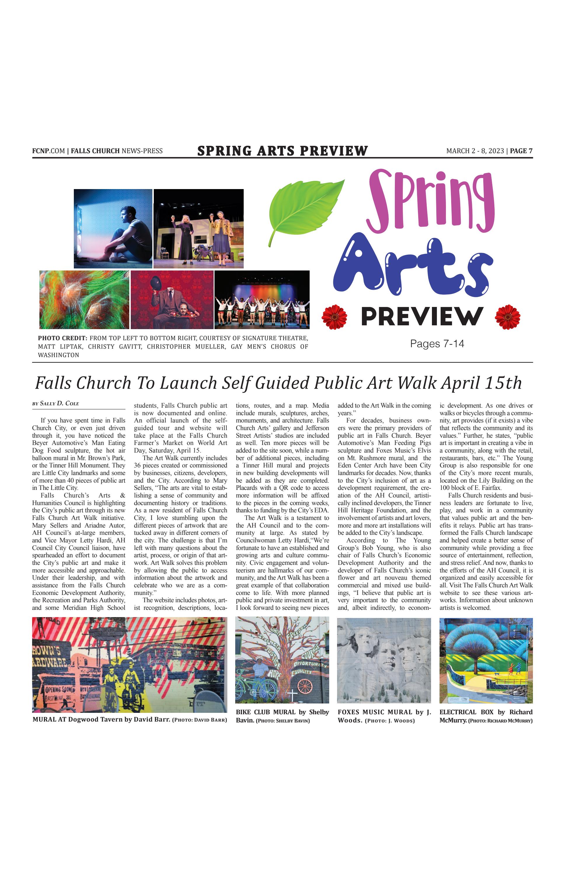 2023 Spring Arts Preview by Falls Church News-Press - Issuu