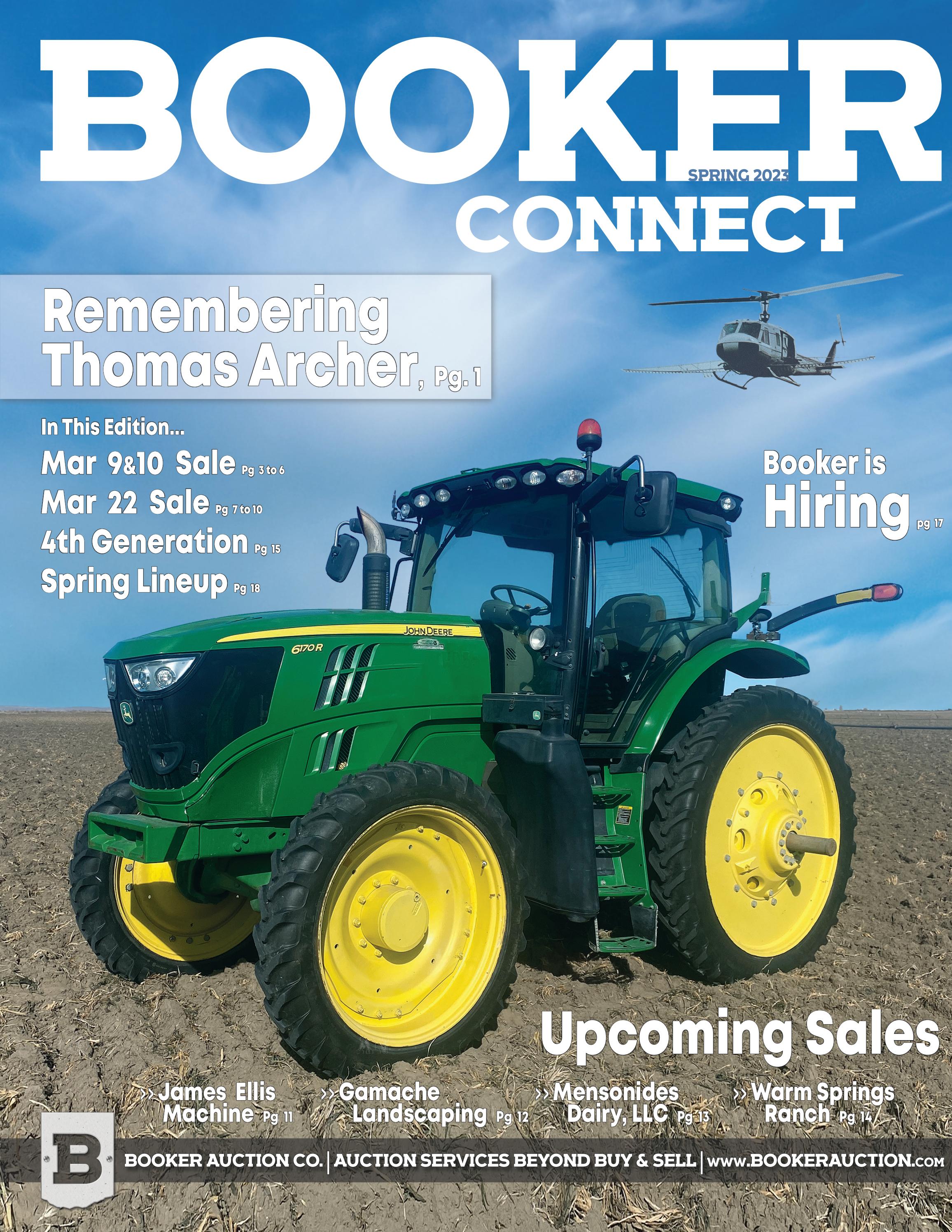 BOOKER CONNECT, SPRING 2023 by bookerauctionco - Issuu