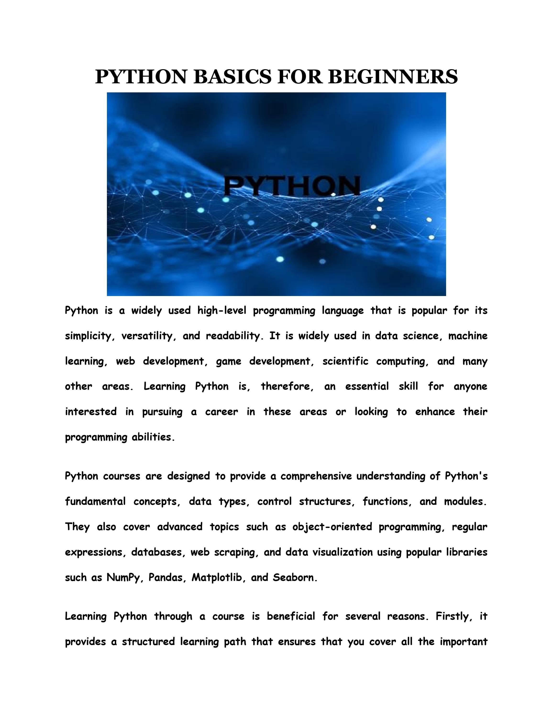 PYTHON COURSE IN PUNE By Adamb009 Aadhi Issuu