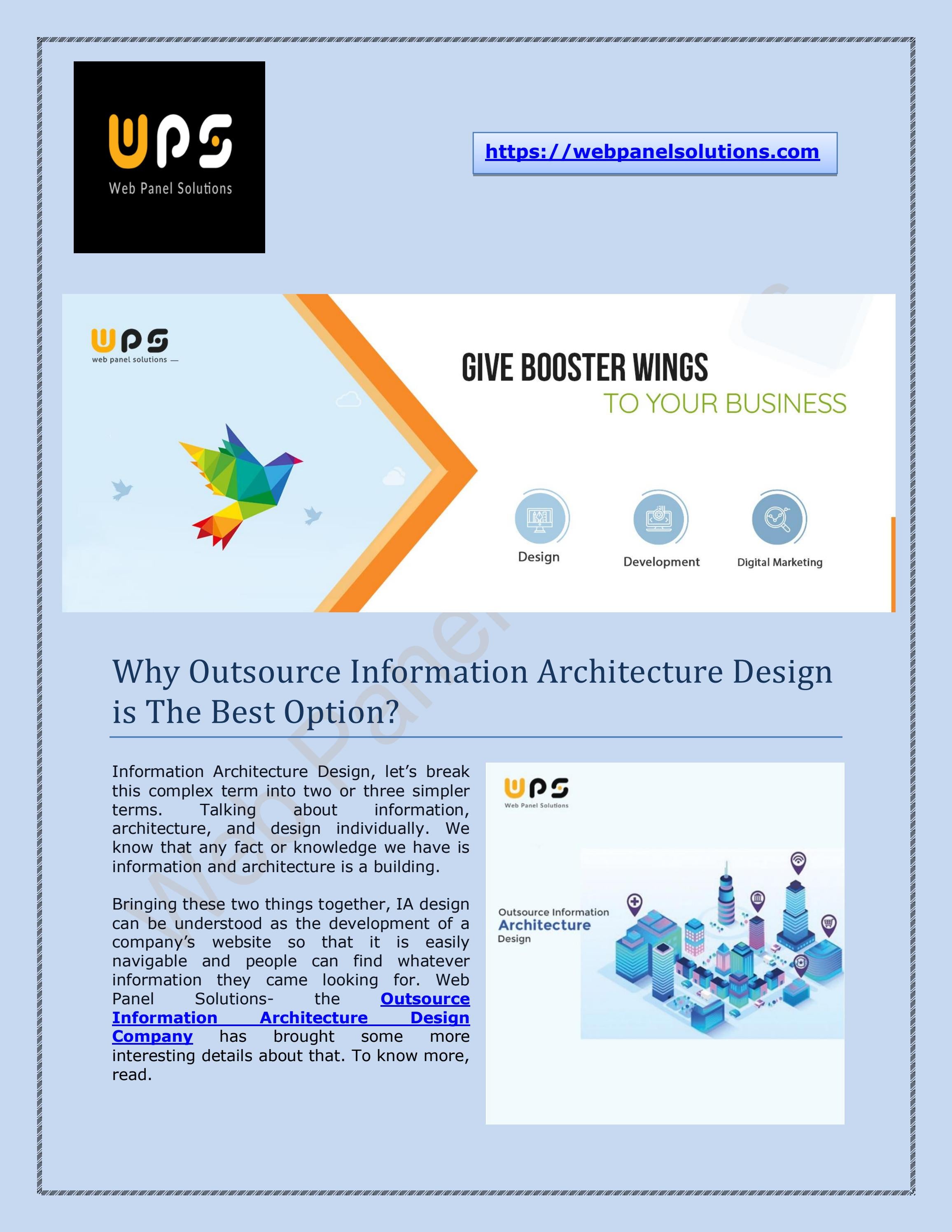 Outsource Information Architecture $ Typo Graphic Design Services - Web ...