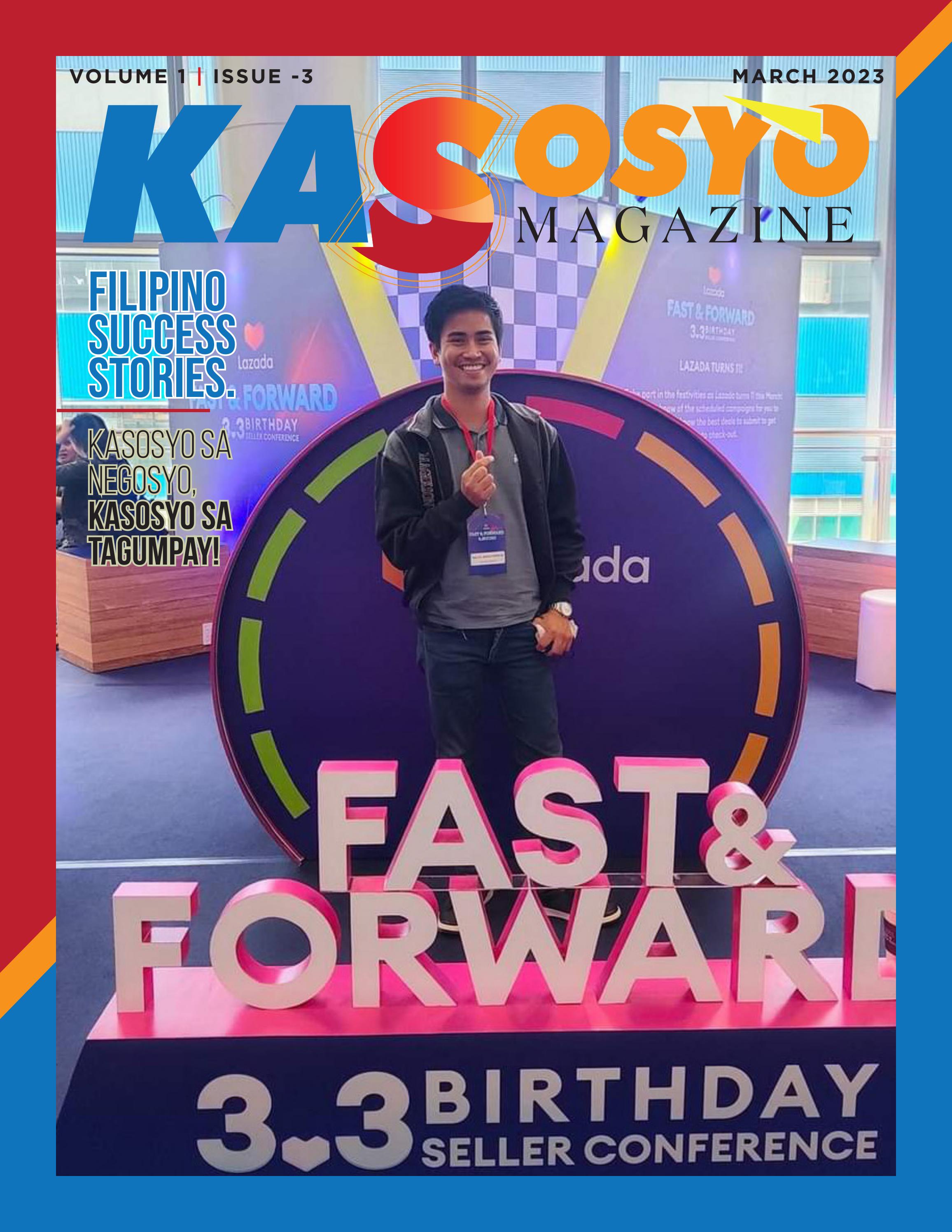 KASOSYO V1 | Issue 3: Turning Passion & Lifestyle into Passive Business ...