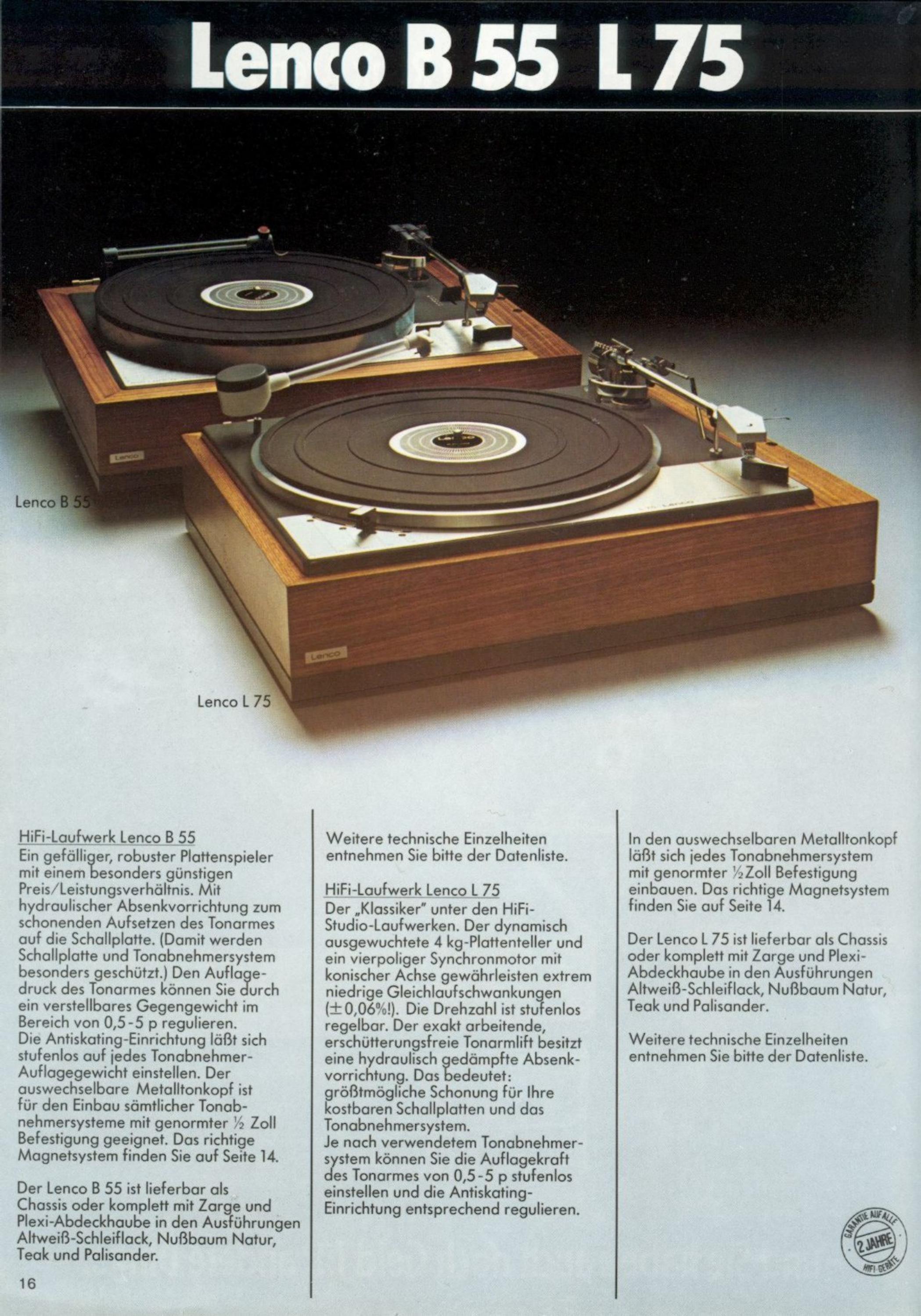 Lenco 1974 in Rank Programm by Alex Chernyak - Issuu