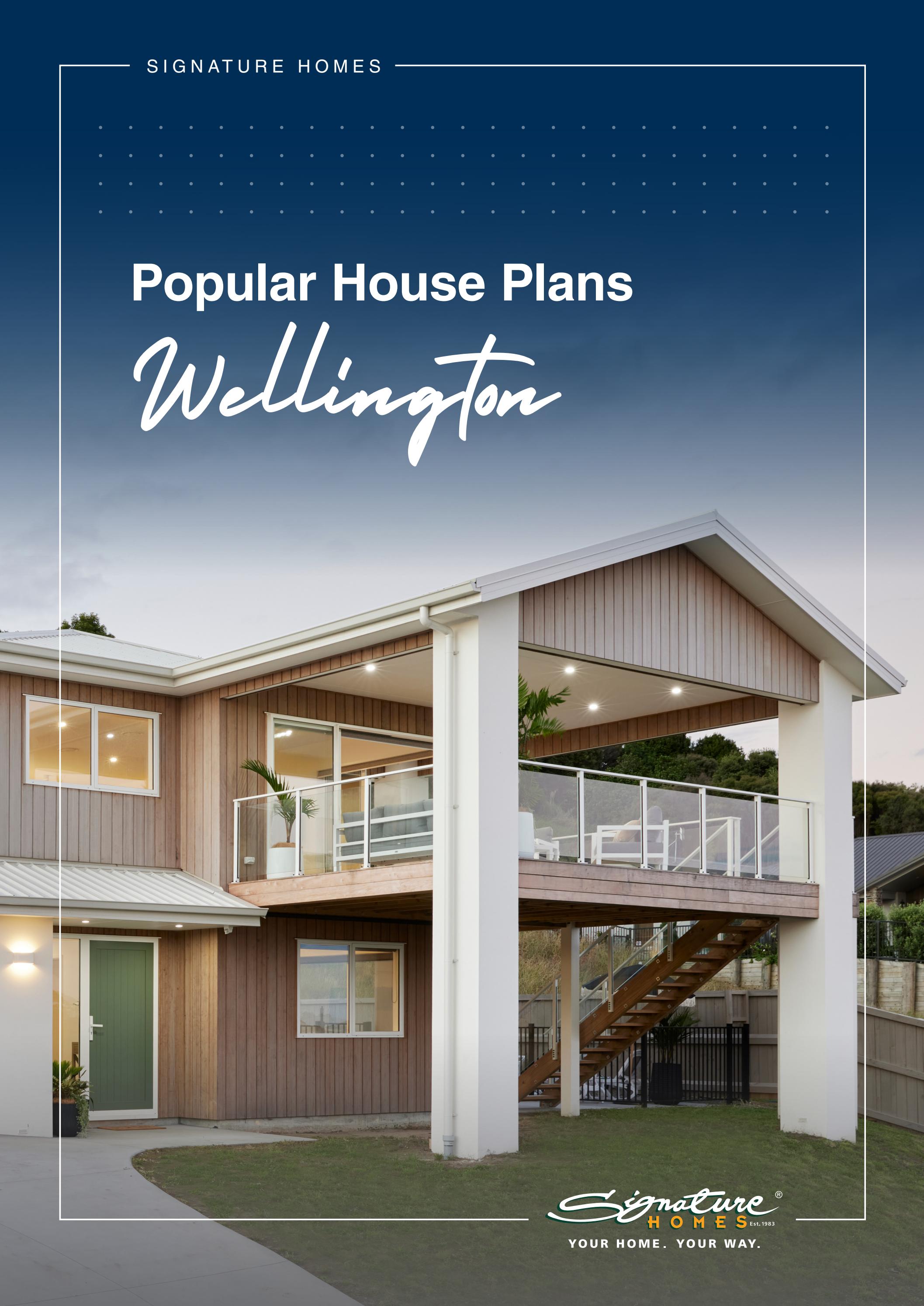Popular House Plans Wellington by Signature Homes Ltd - Issuu