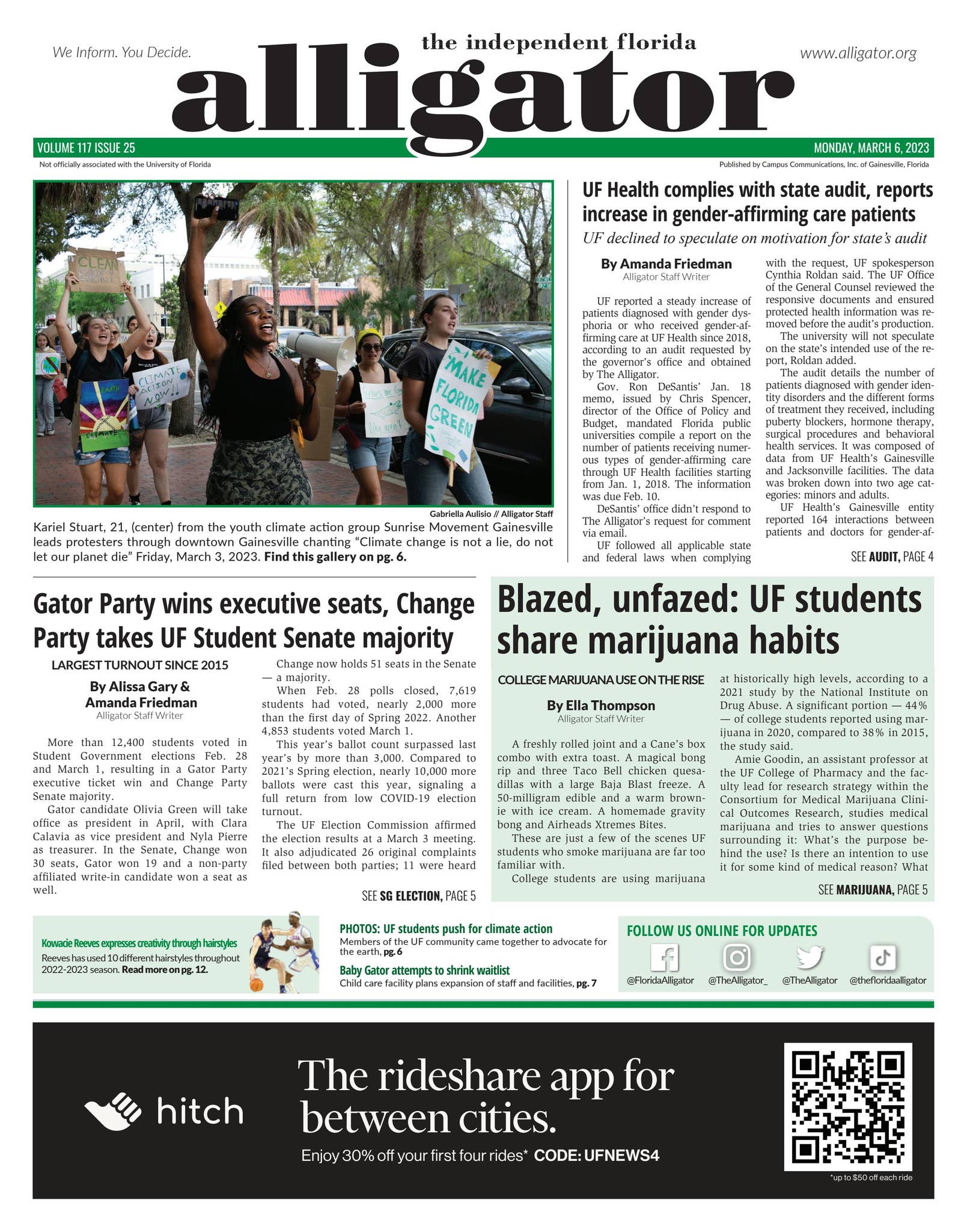 Monday, March 6, 2023 by The Independent Florida Alligator - Issuu