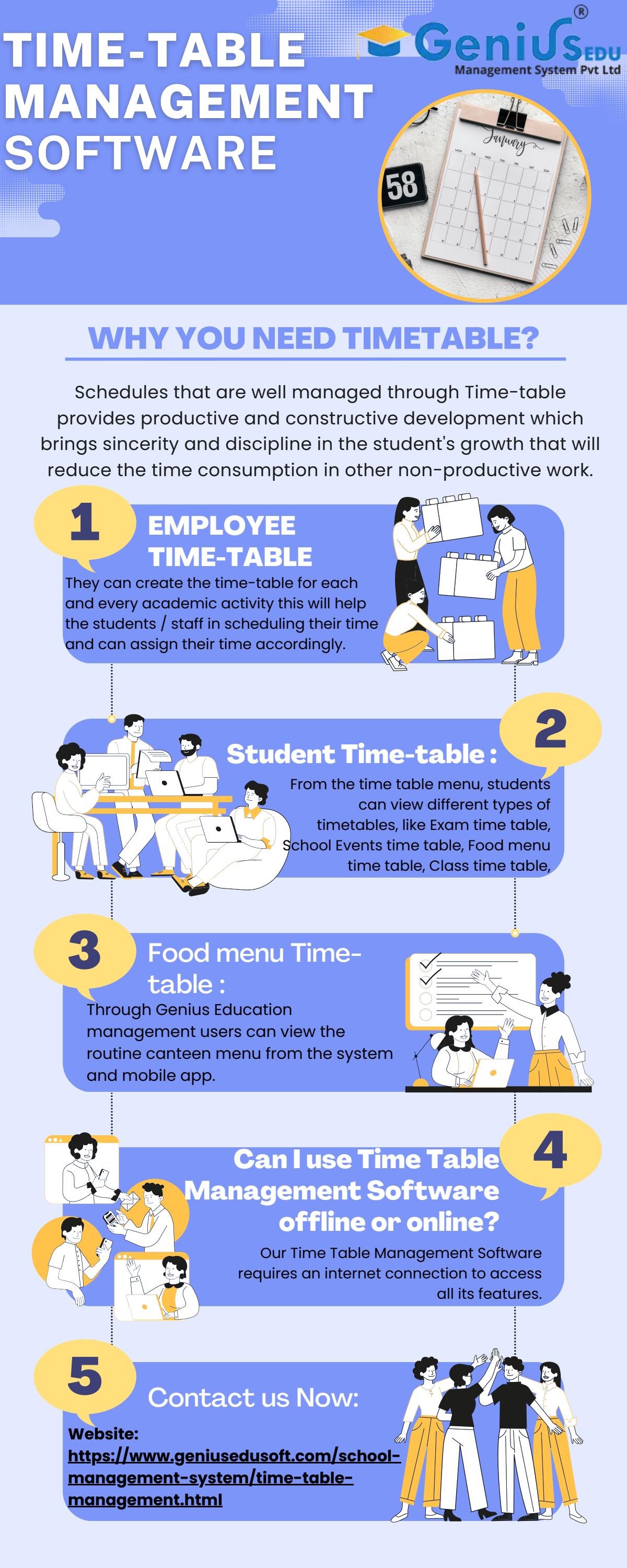 Time Table Management Software School Time Table Generator Software