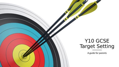 Year 10 Target Setting - Parents' Information by Schudio - Issuu
