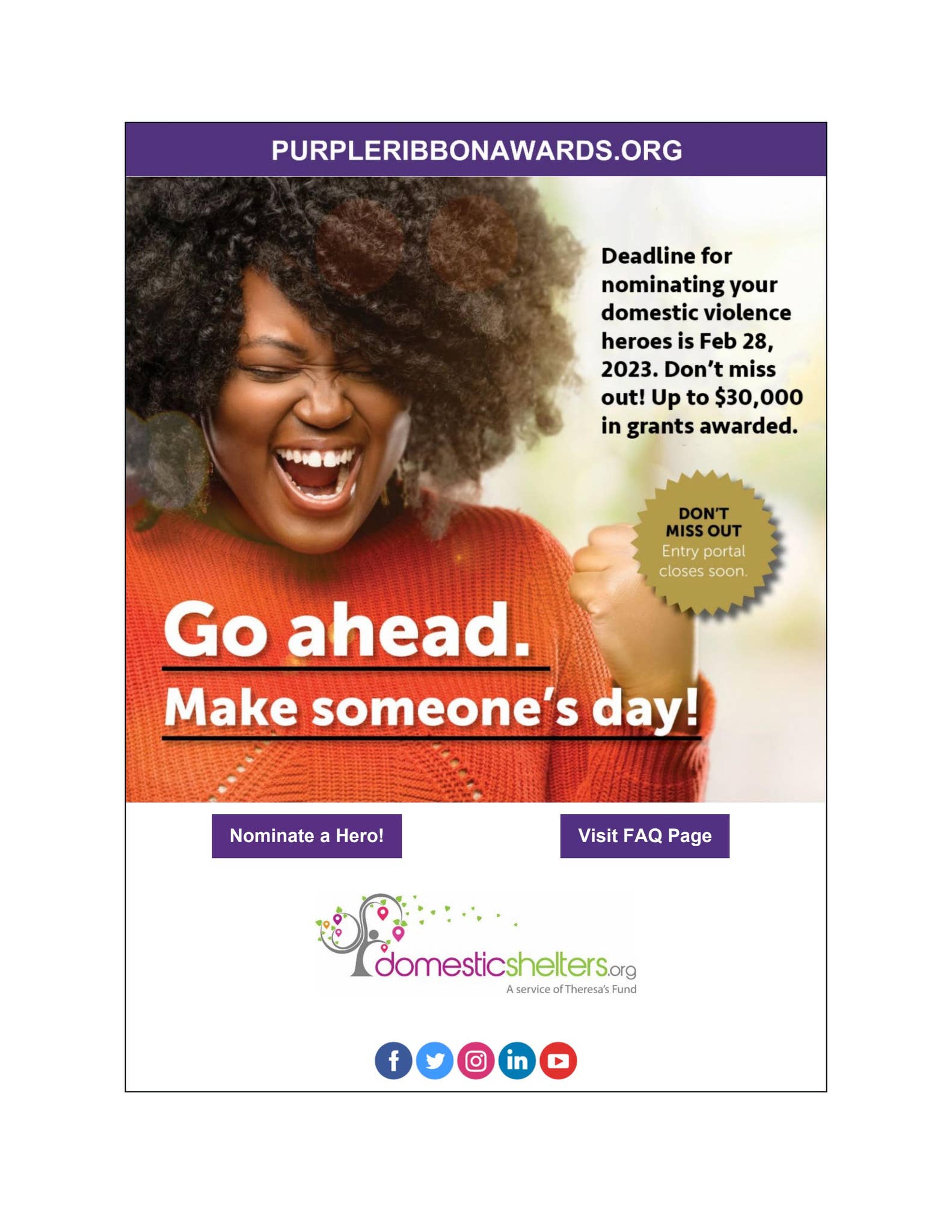 Debbie Matheson Purple Heart Award Nomination - Family Violence ...