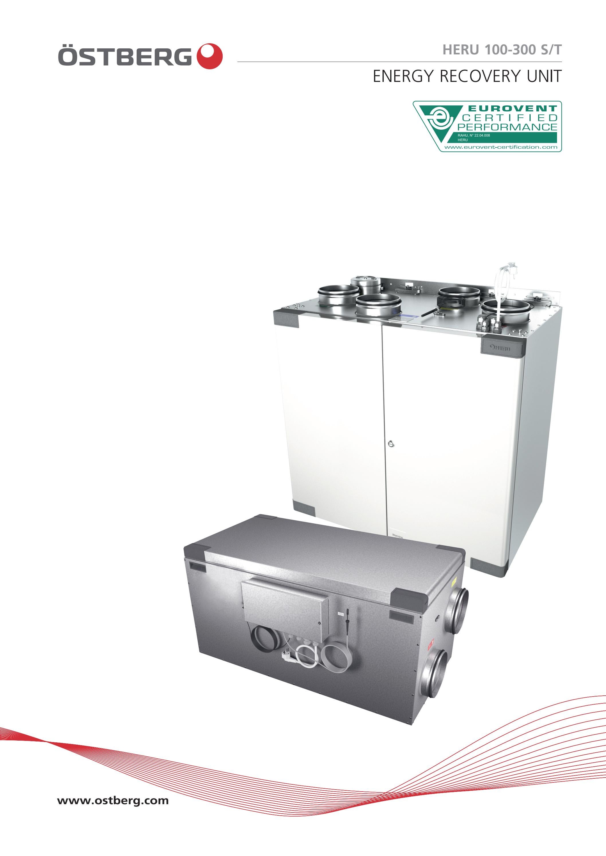 HERU 100-300 S/T - ENERGY RECOVERY UNIT by H. Östberg AB - Issuu