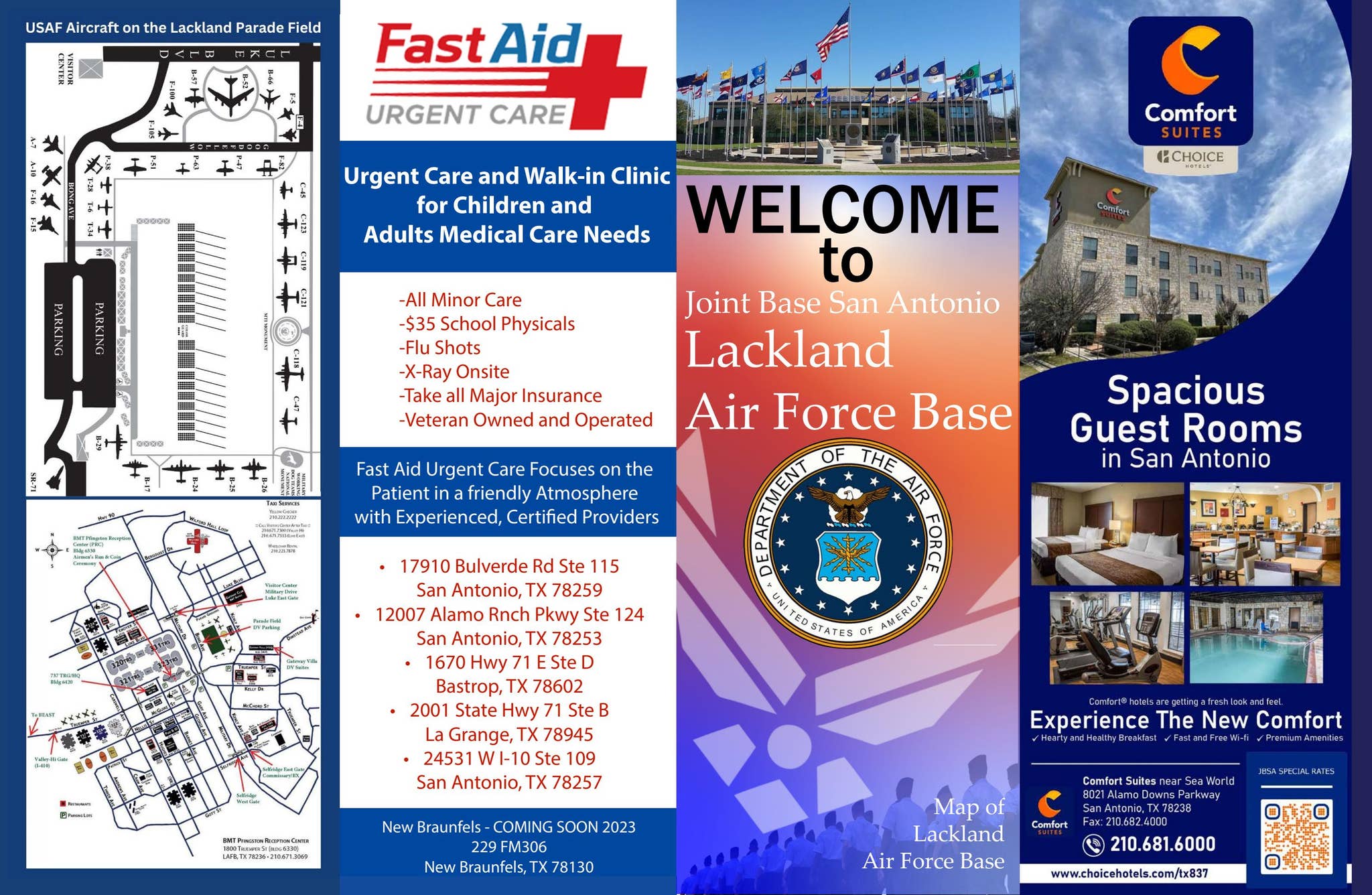 Lackland AFB Map by Rex Middleton - Issuu