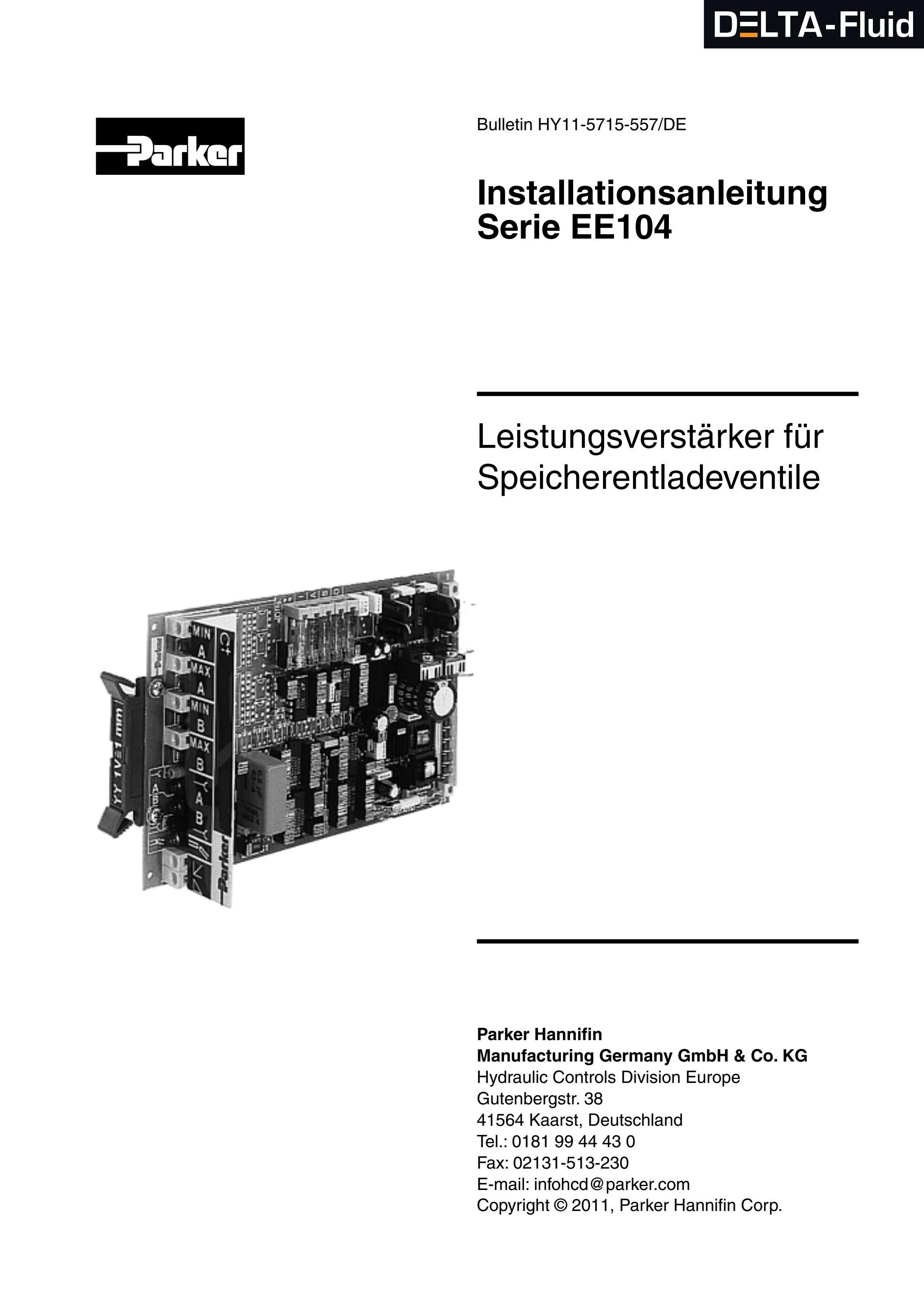 Installationsanleitung Serie EE104 by deltafluid - Issuu