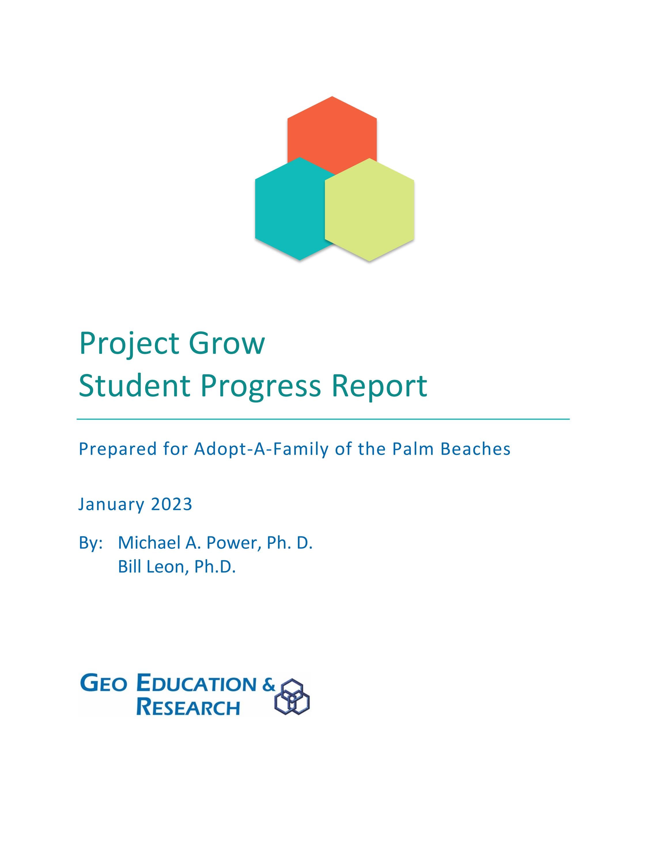 GEO REPORT - Adopt-A-Family Project Grow by Adopt-A-Family of the Palm ...