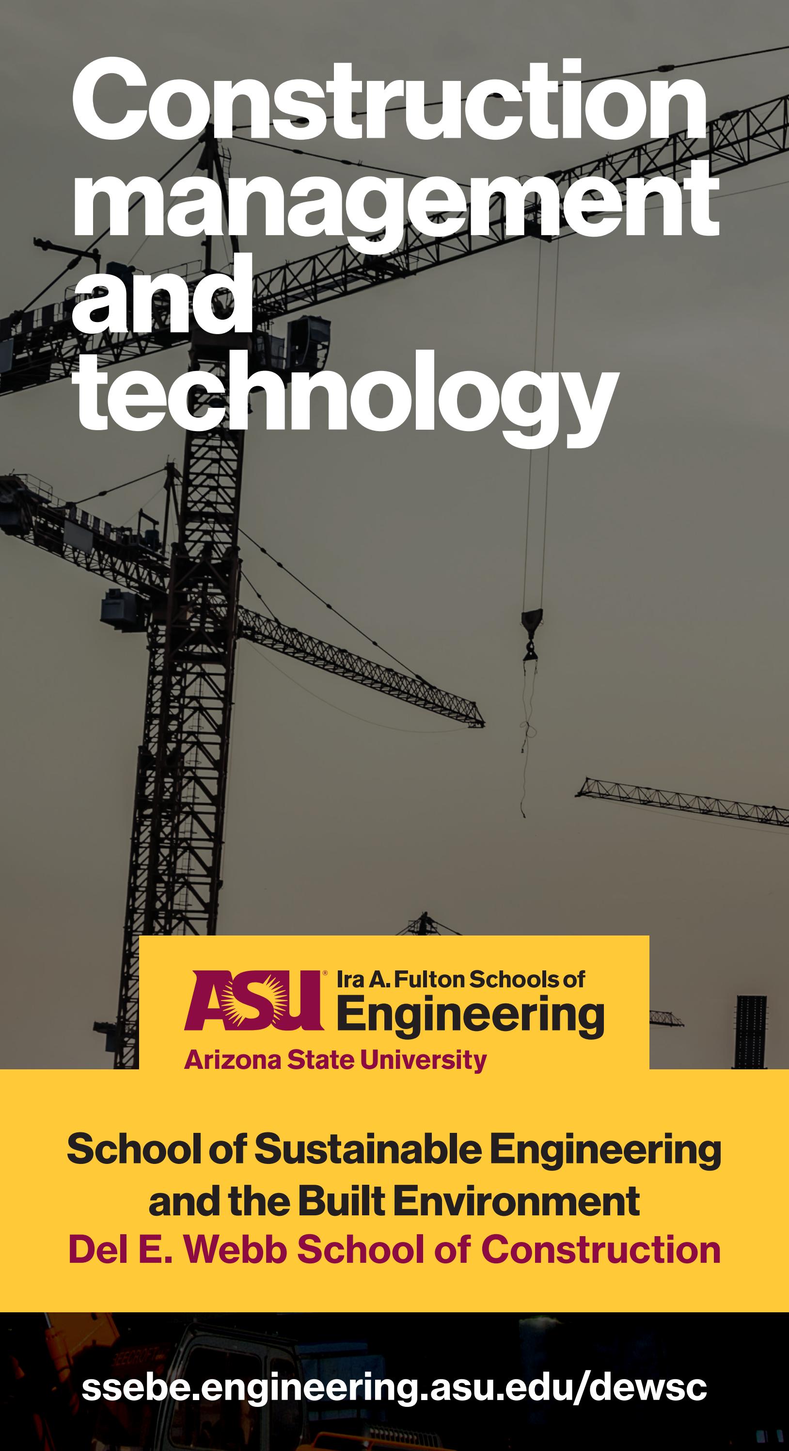 SSEBE Construction Management and Technology Brochure by Ira A. Fulton ...