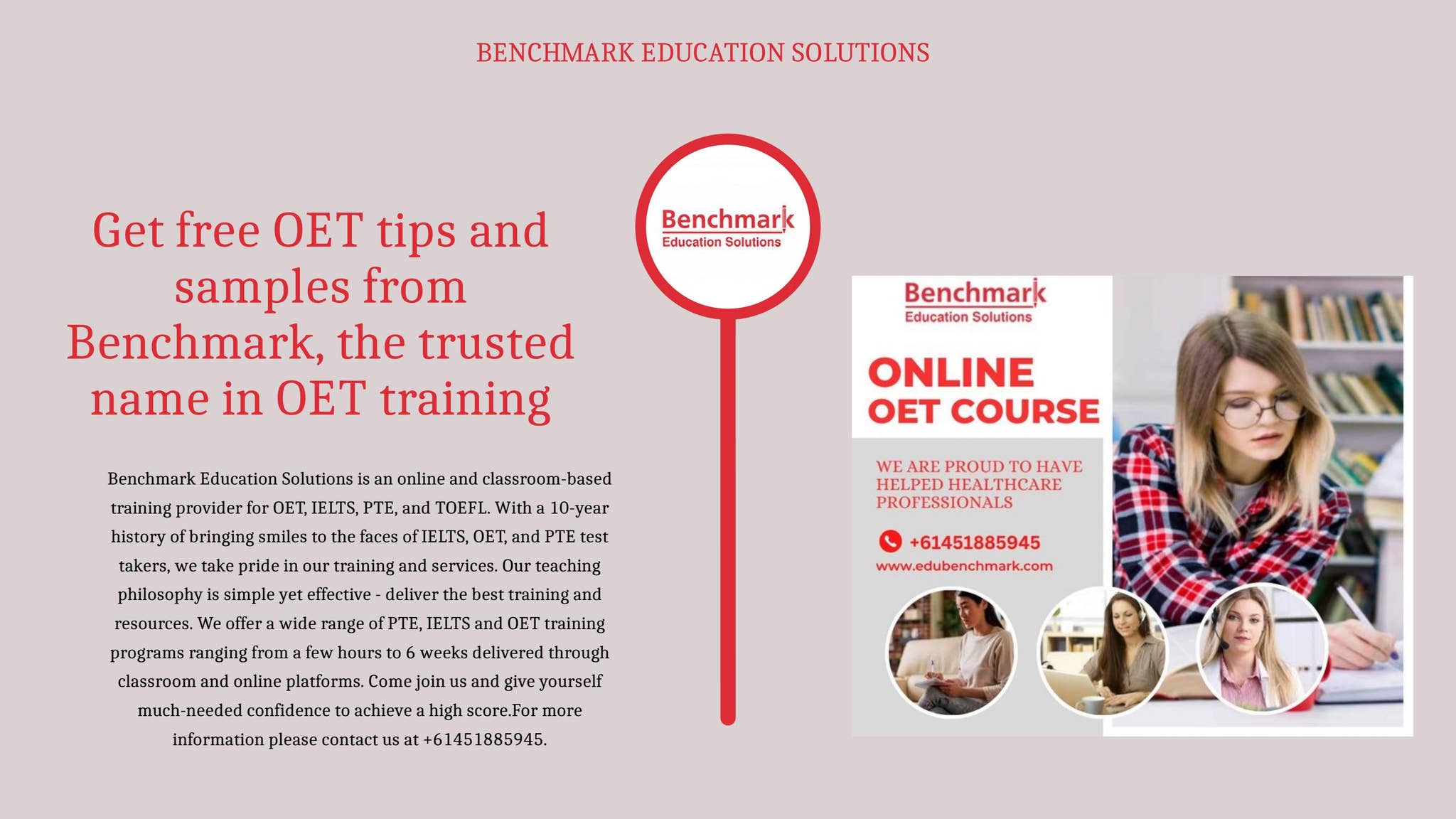 OET Nursing Writing Sample Nursing Writing Advice by Benchmark Education Solutions - Issuu