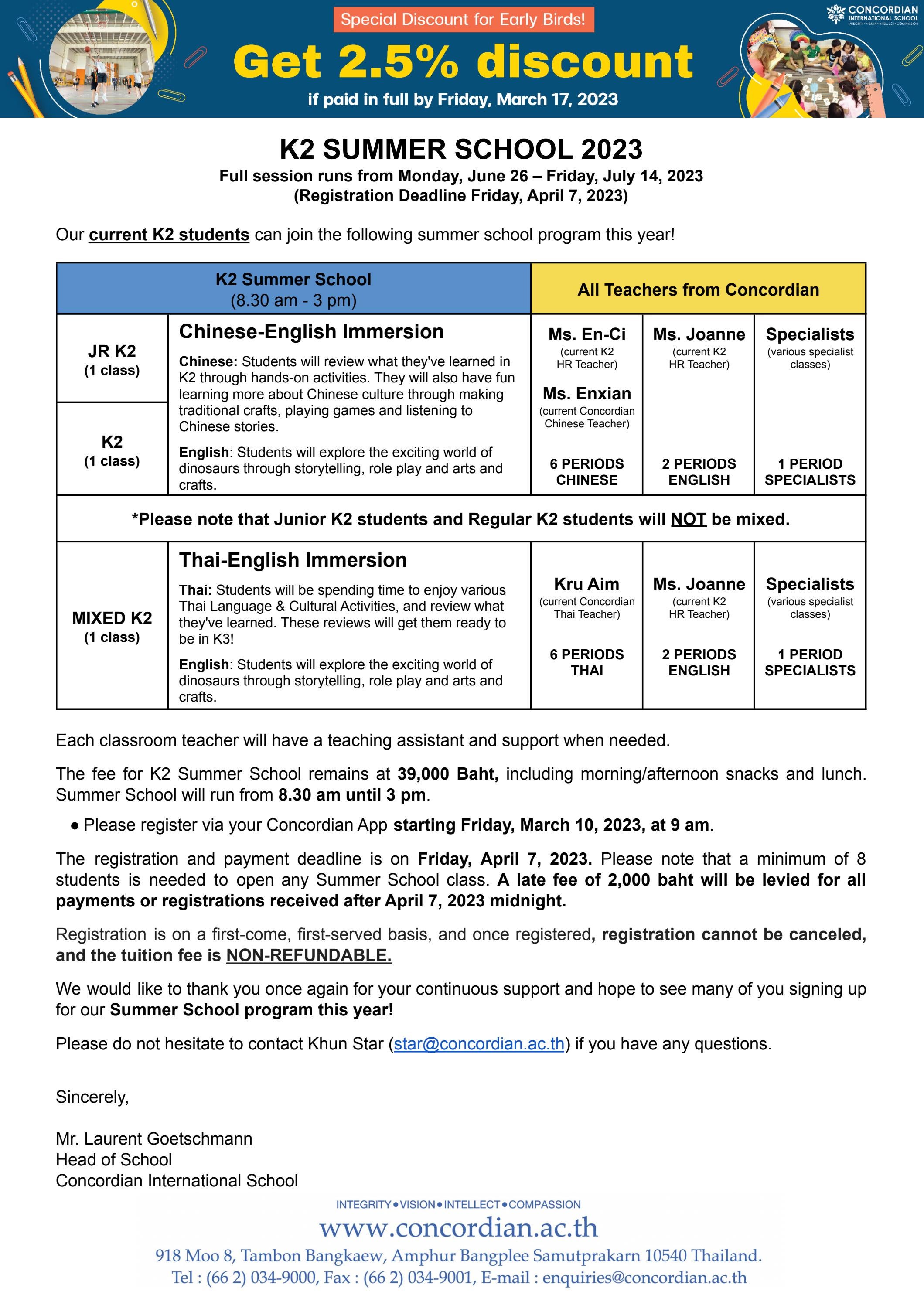 Concordian - K2 Summer School by Concordian International School - Issuu