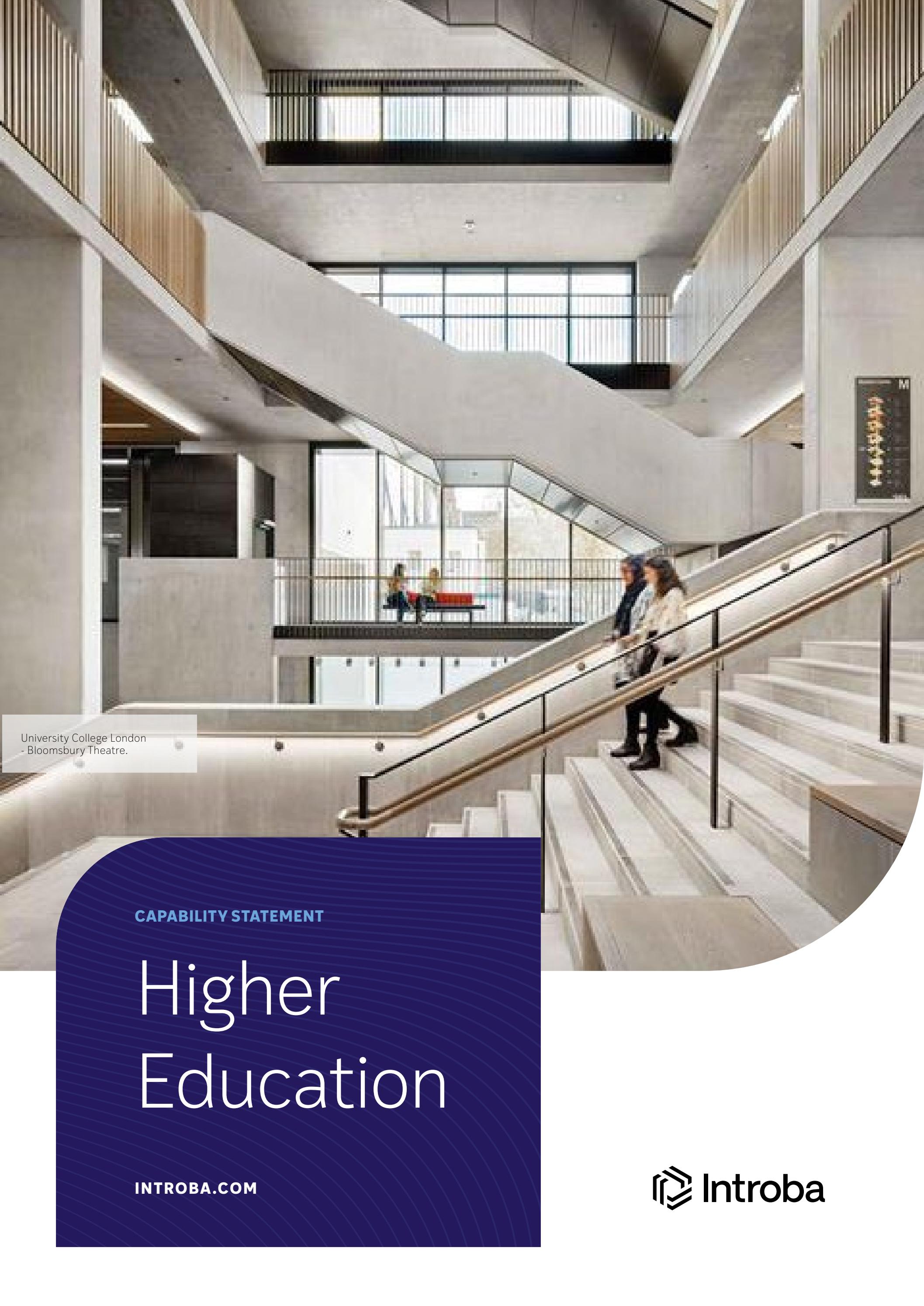 Introba UK Higher Education 2023 by Introba - Issuu
