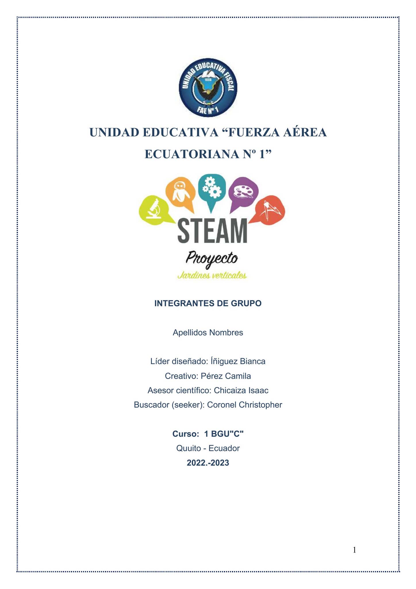 PROYECTO STEAM - grupo 5 by mesaran_lu85 - Issuu