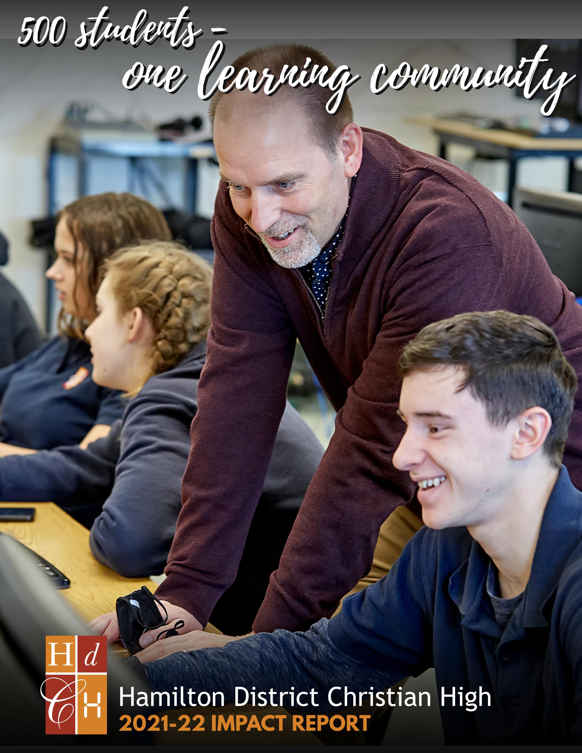 21-22 Impact Report by Hamilton District Christian High - Issuu