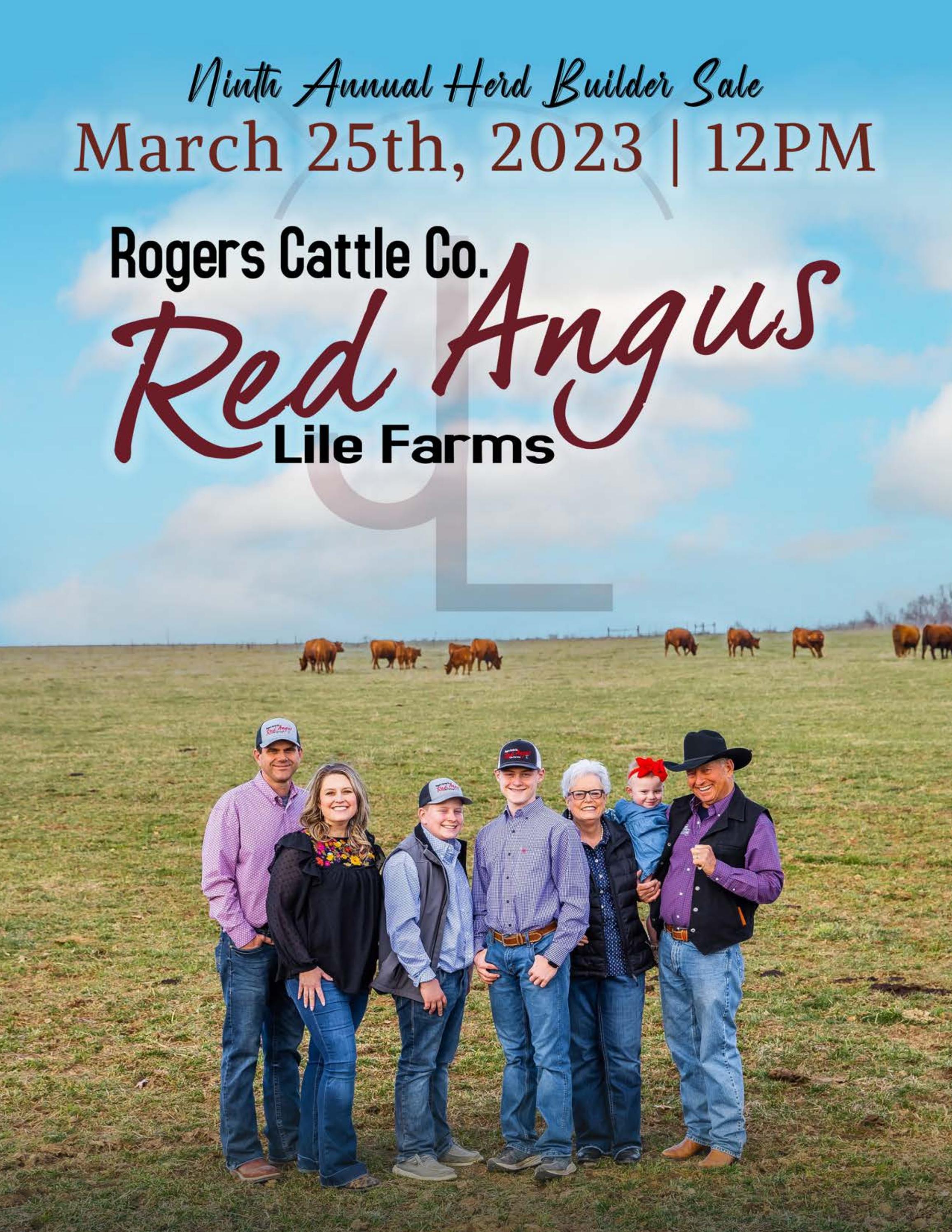 Rogers Red Angus - 2023 Spring Bull Sale Catalog by LivestockDirect - Issuu
