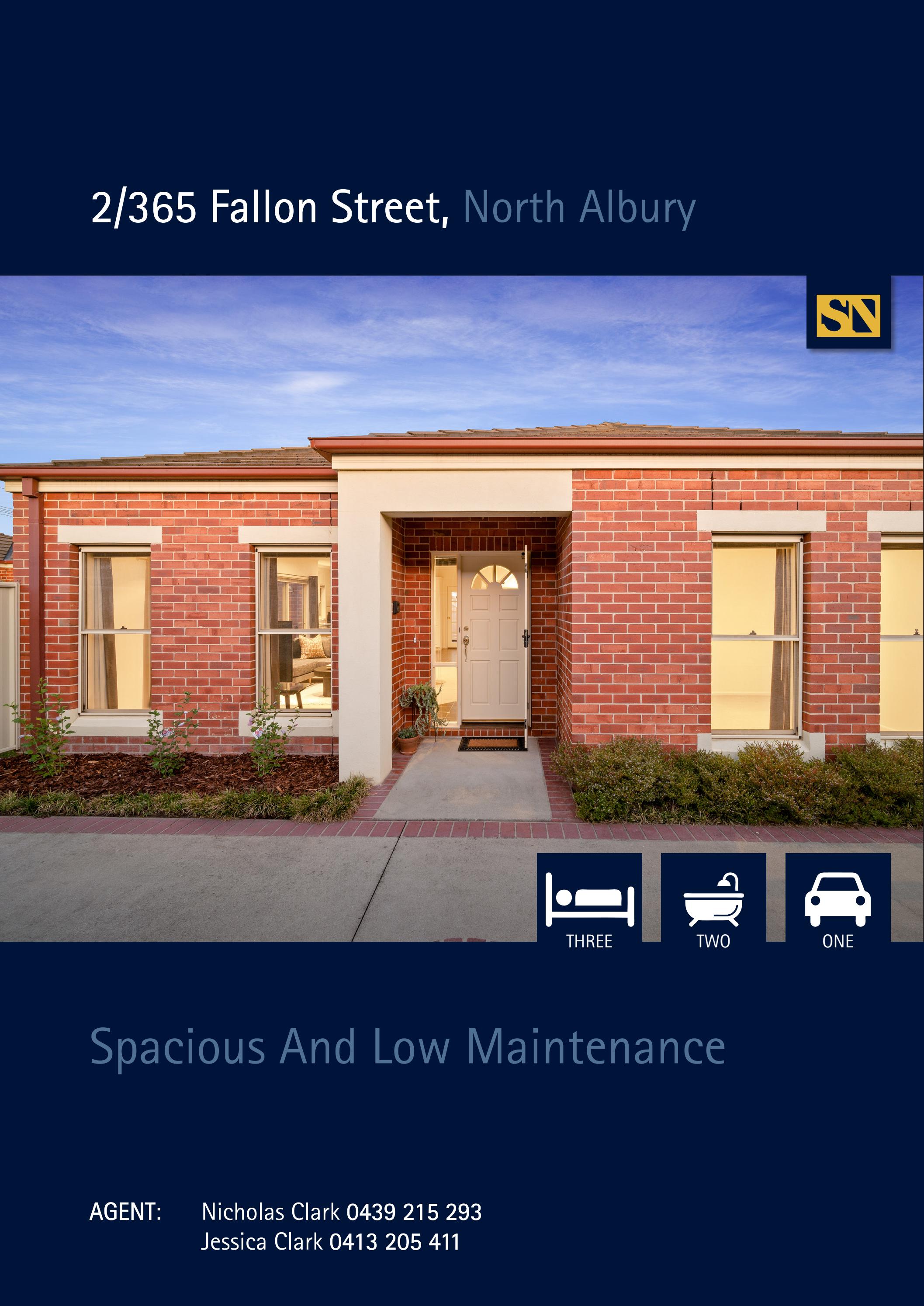 2/365 Fallon Street, North Albury by steannicholls - Issuu