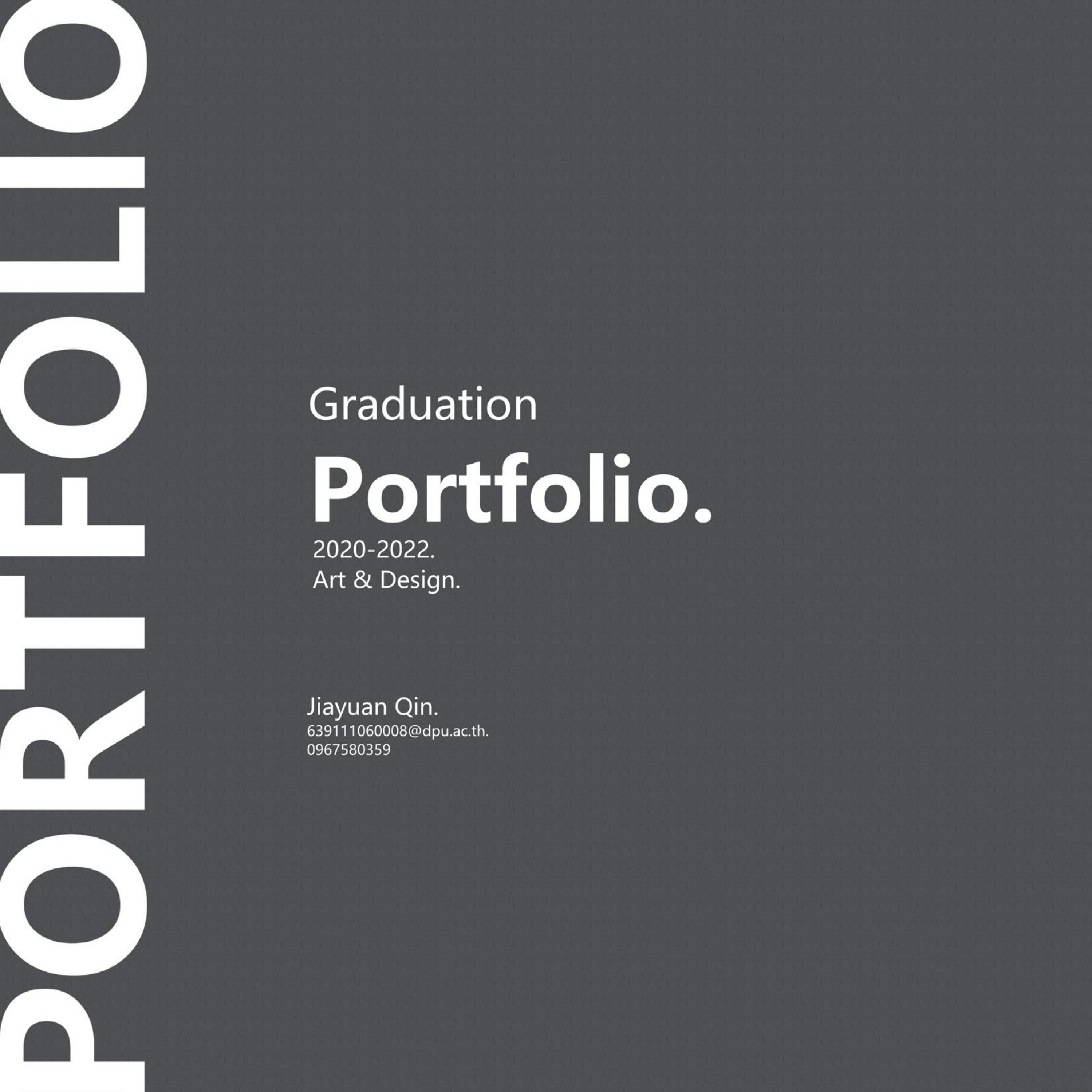 Graduation portfolio Jiayuan Qin by Qin Jiayuan - Issuu