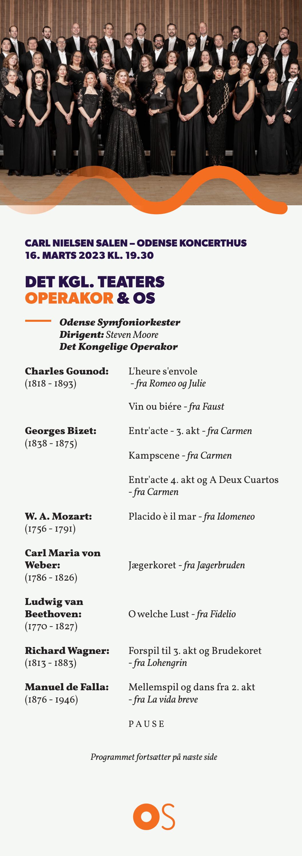 Det Kgl. Teaters Operakor & OS - 16. marts 2023 by Odense ...