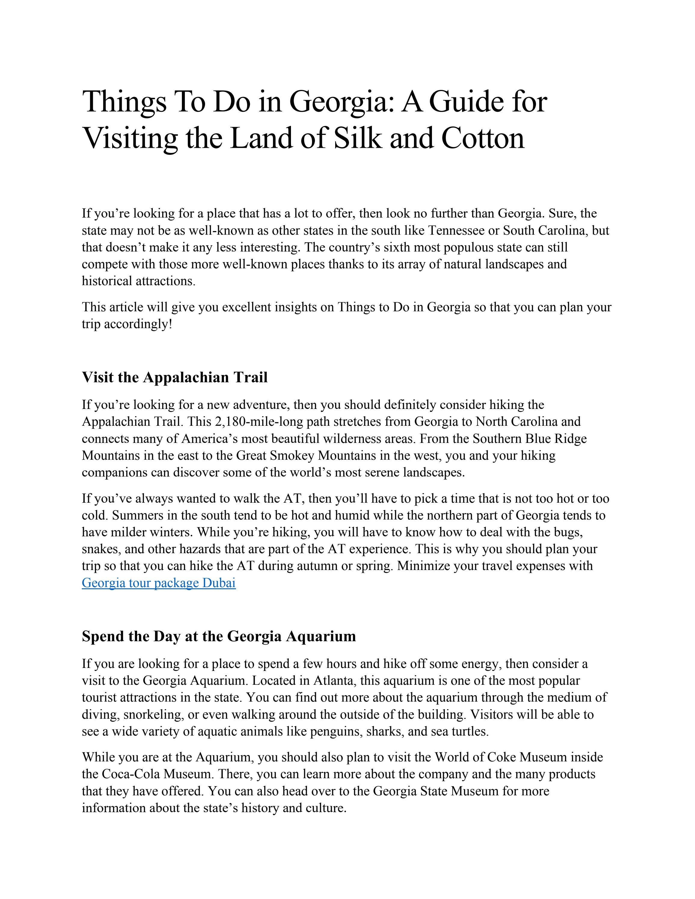 Things To Do In Georgia A Guide For Visiting The Land Of Silk And things-to-do-in-georgia-a-guide-for-visiting-the-land-of-silk-and