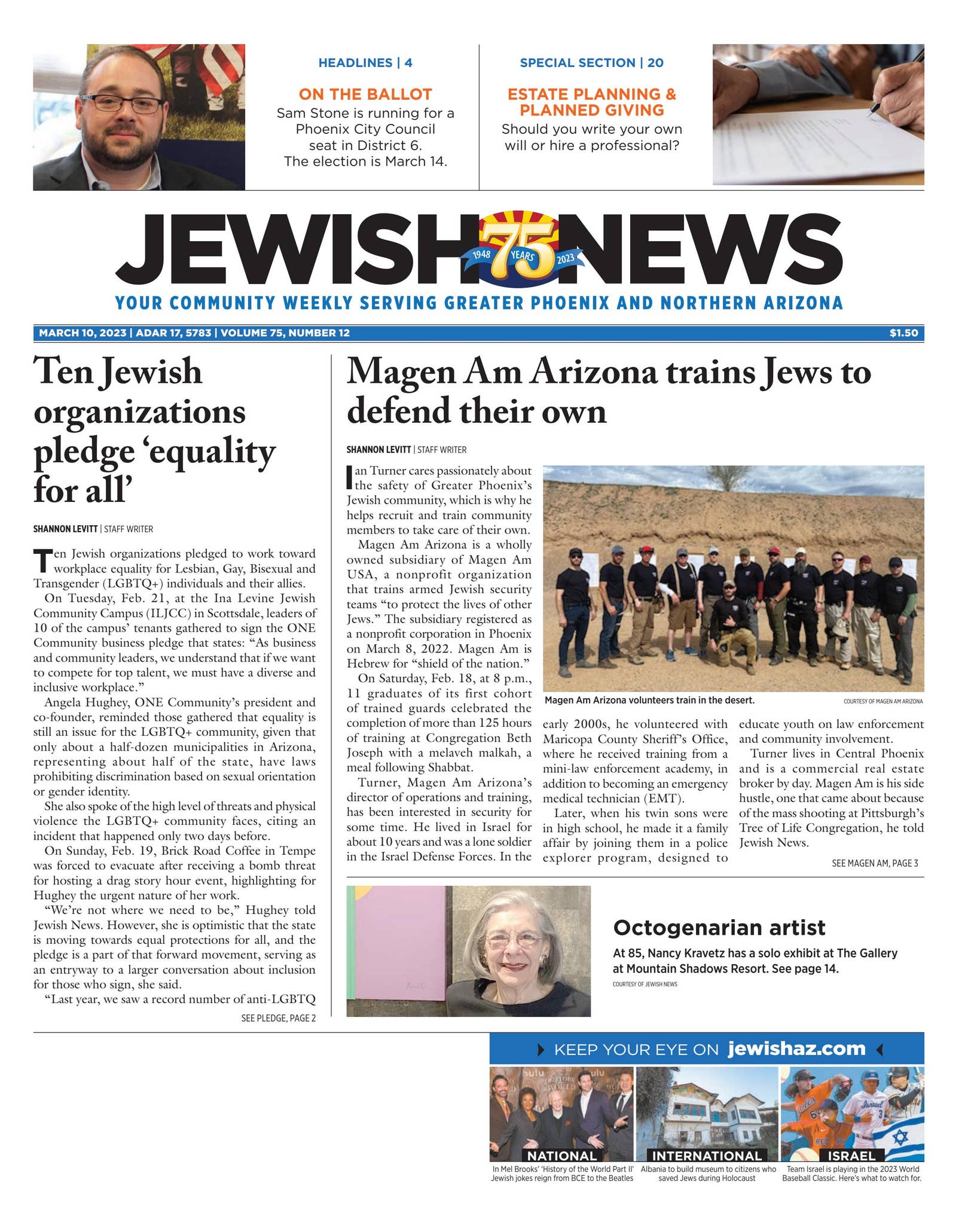 Jewish News, March 10, 2023 by jewishaz - Issuu