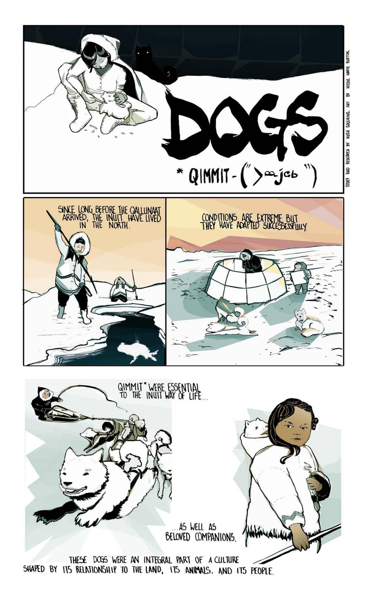 DOGS / QIMMIT / ᕿᒻᒥᖅ : A Webcomic History of the North by Petroglyph ...