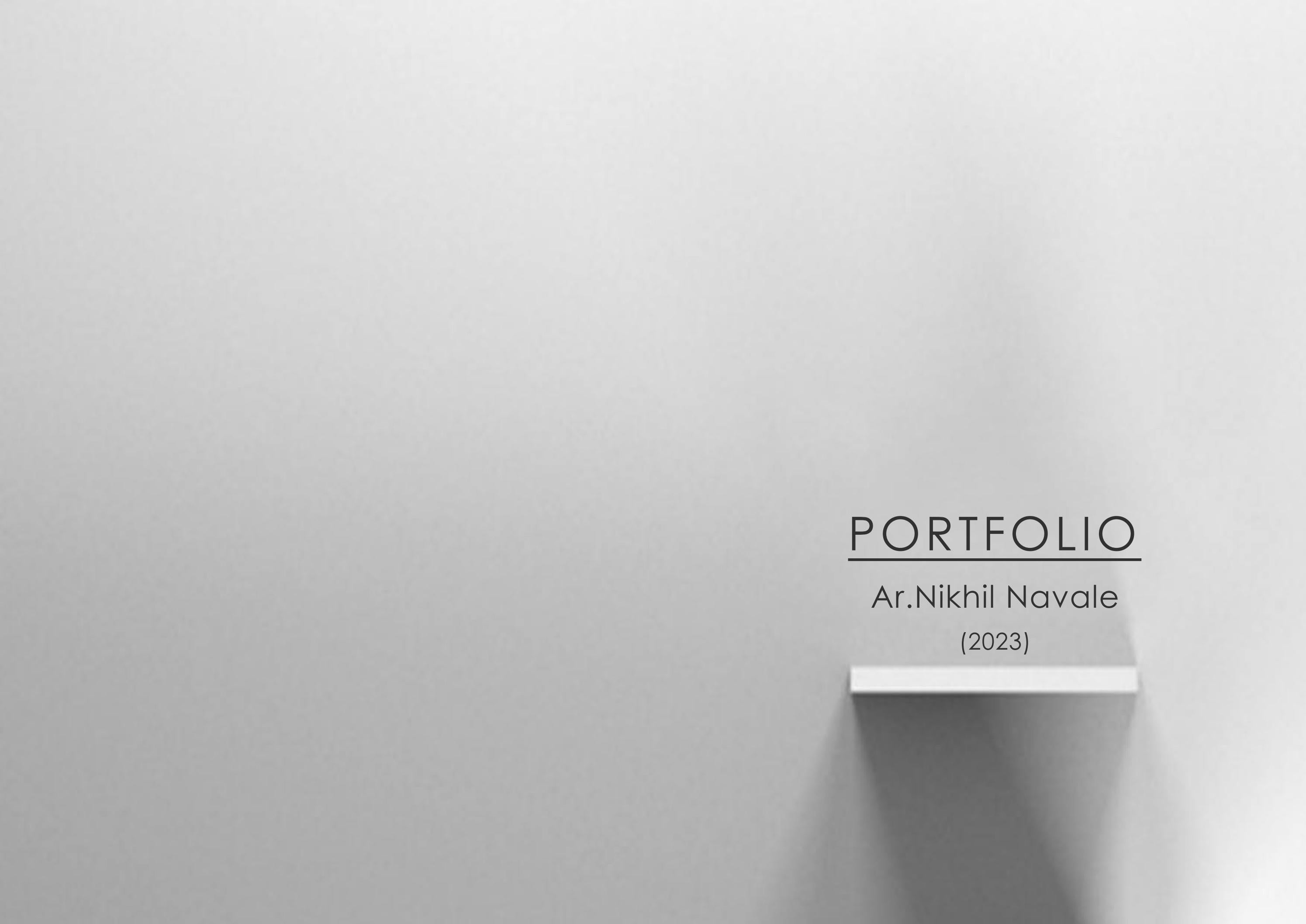Architectural_Portfolio by Nikhil Nawale - Issuu