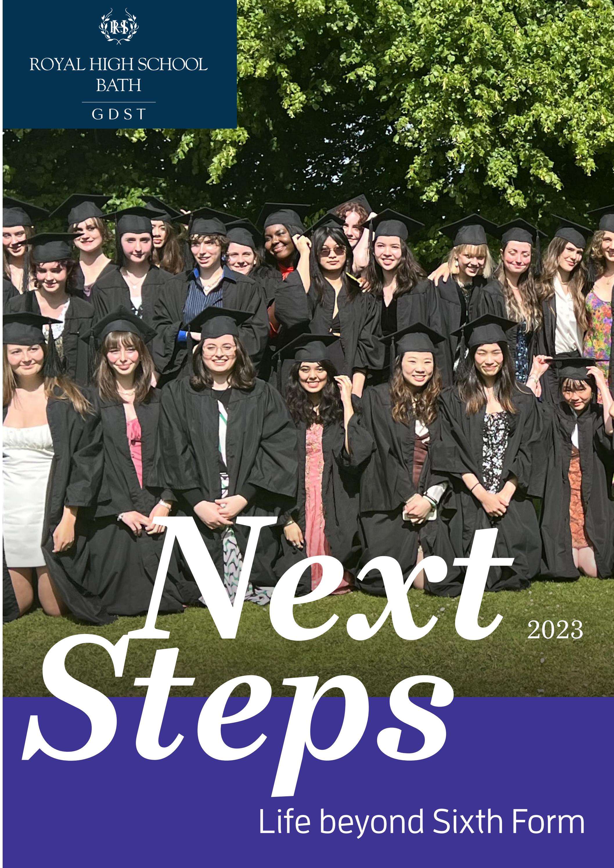 Next Steps - an overview of Higher Education by Royal High School Bath ...