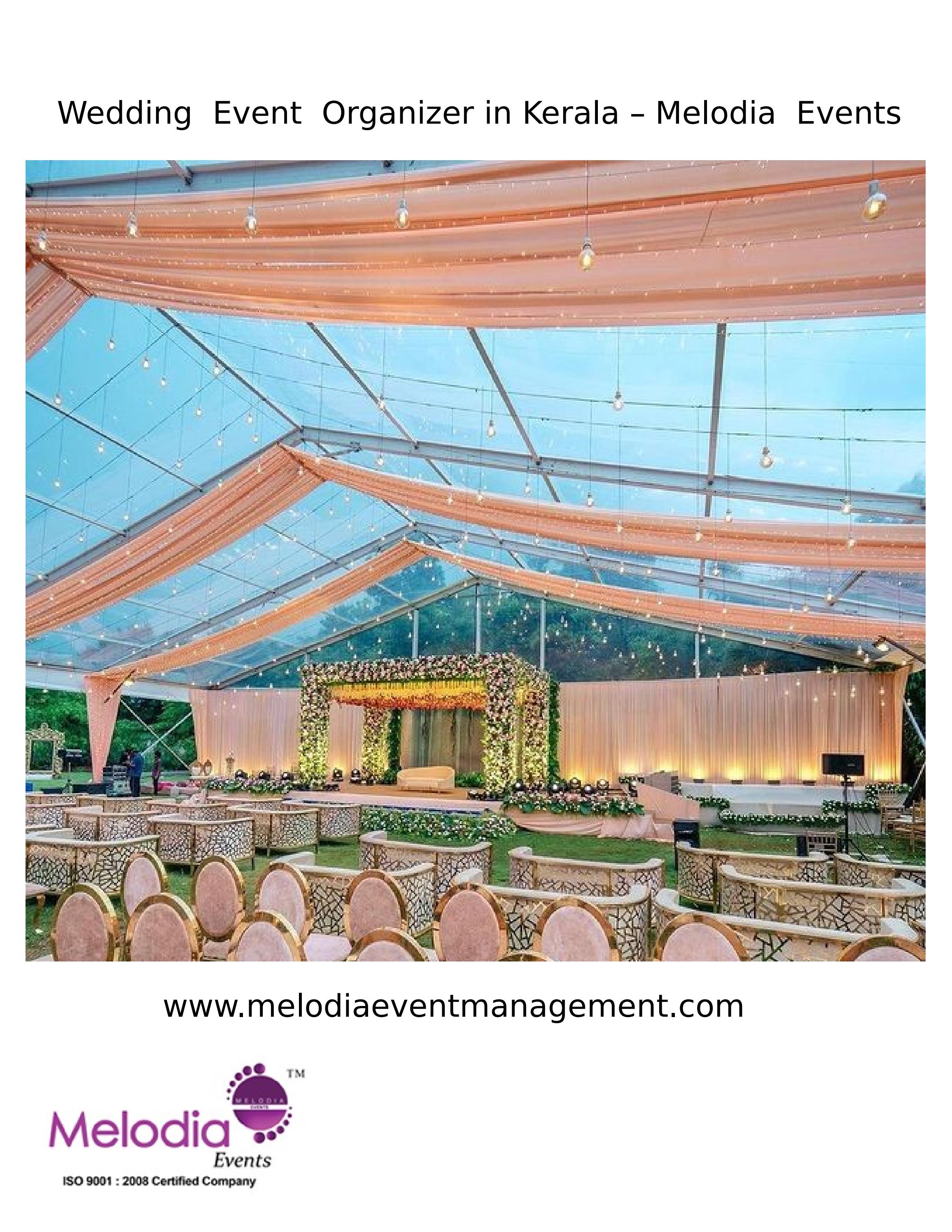 Best Wedding Decorators in Kochi, Kerala | Melodia Event Management by ...